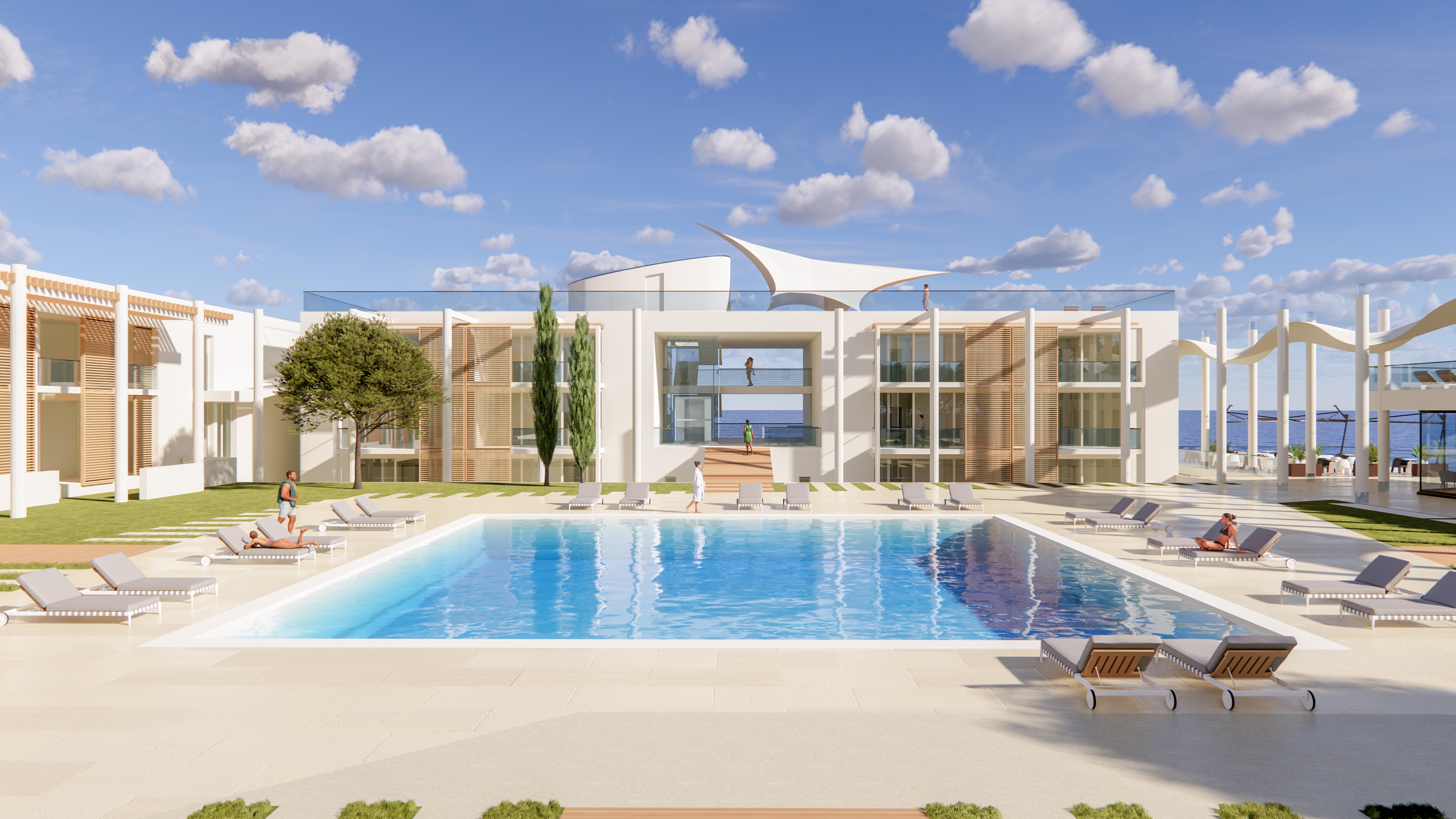 Valamar Miramare Hotel Isabella Island by BEZDIKIAN ARCHITECTS - Architizer