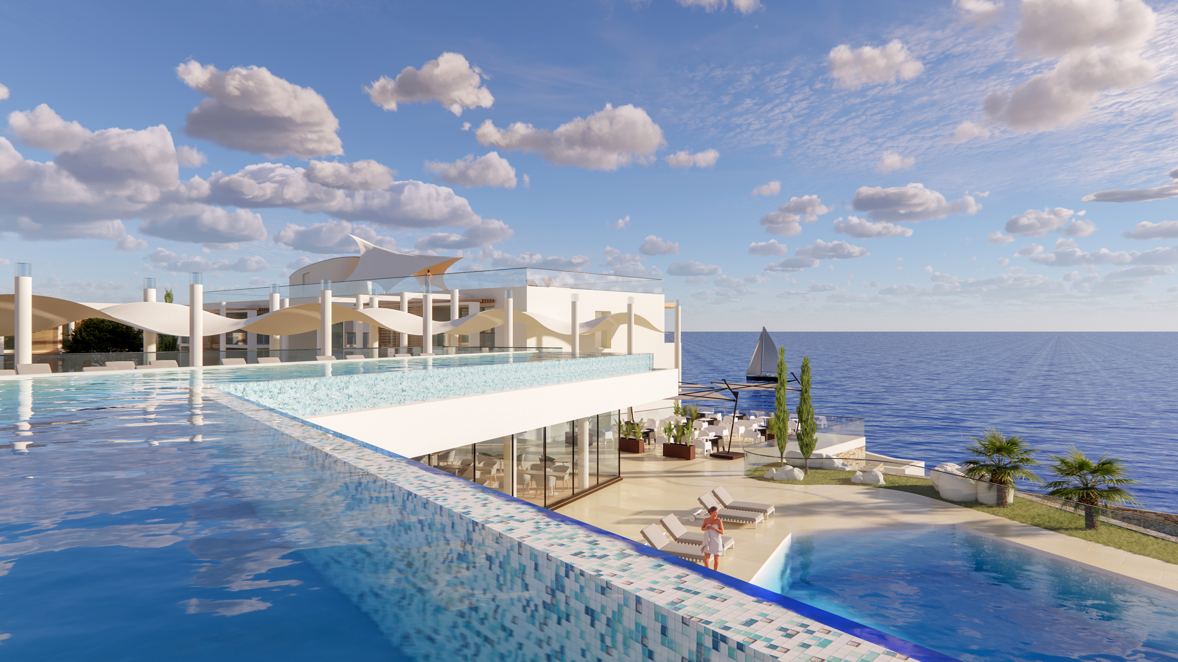 Valamar Miramare Hotel Isabella Island by BEZDIKIAN ARCHITECTS - Architizer