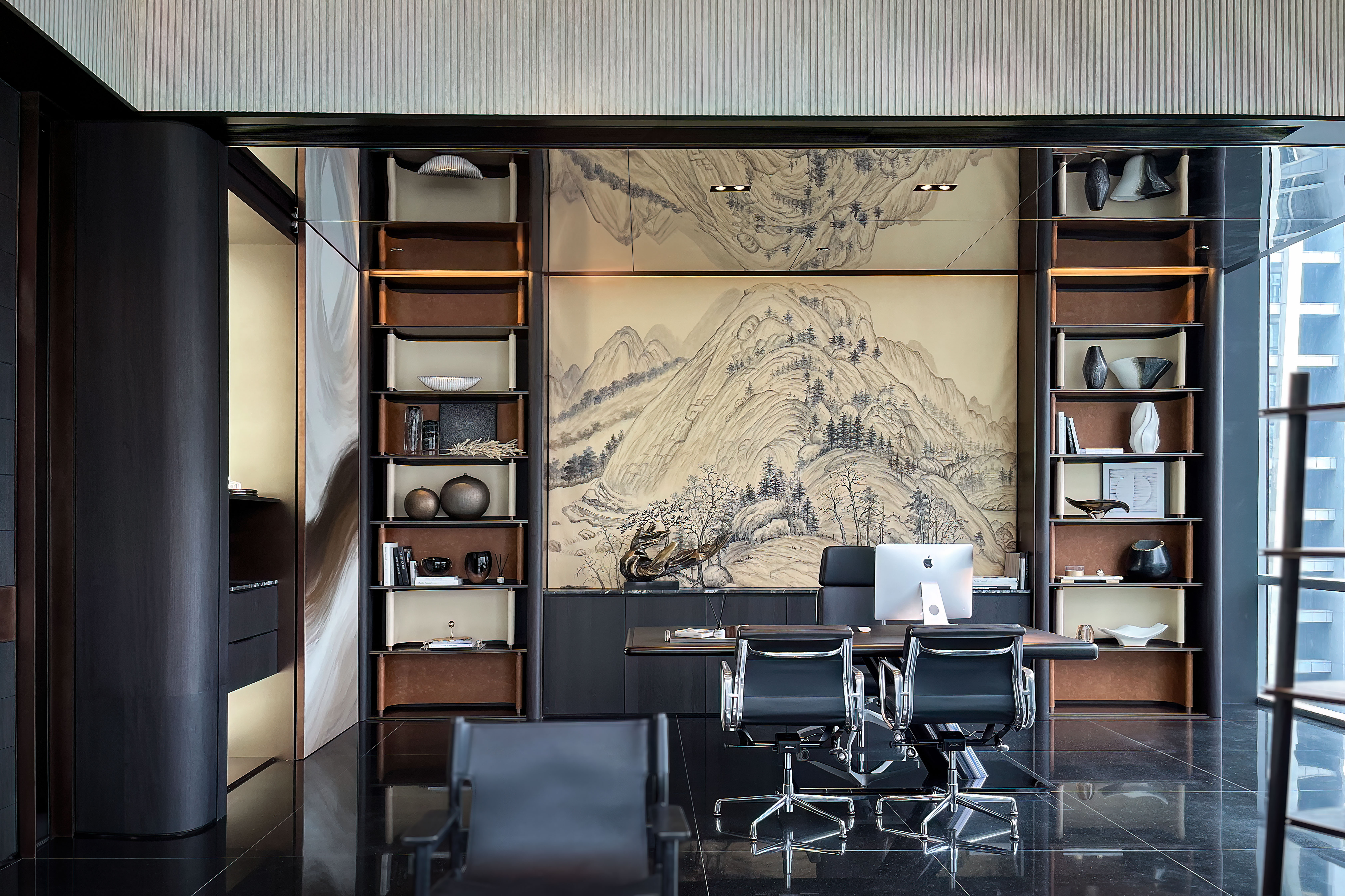 Exquisite Chairman’s Office by QUAD Studio - Architizer
