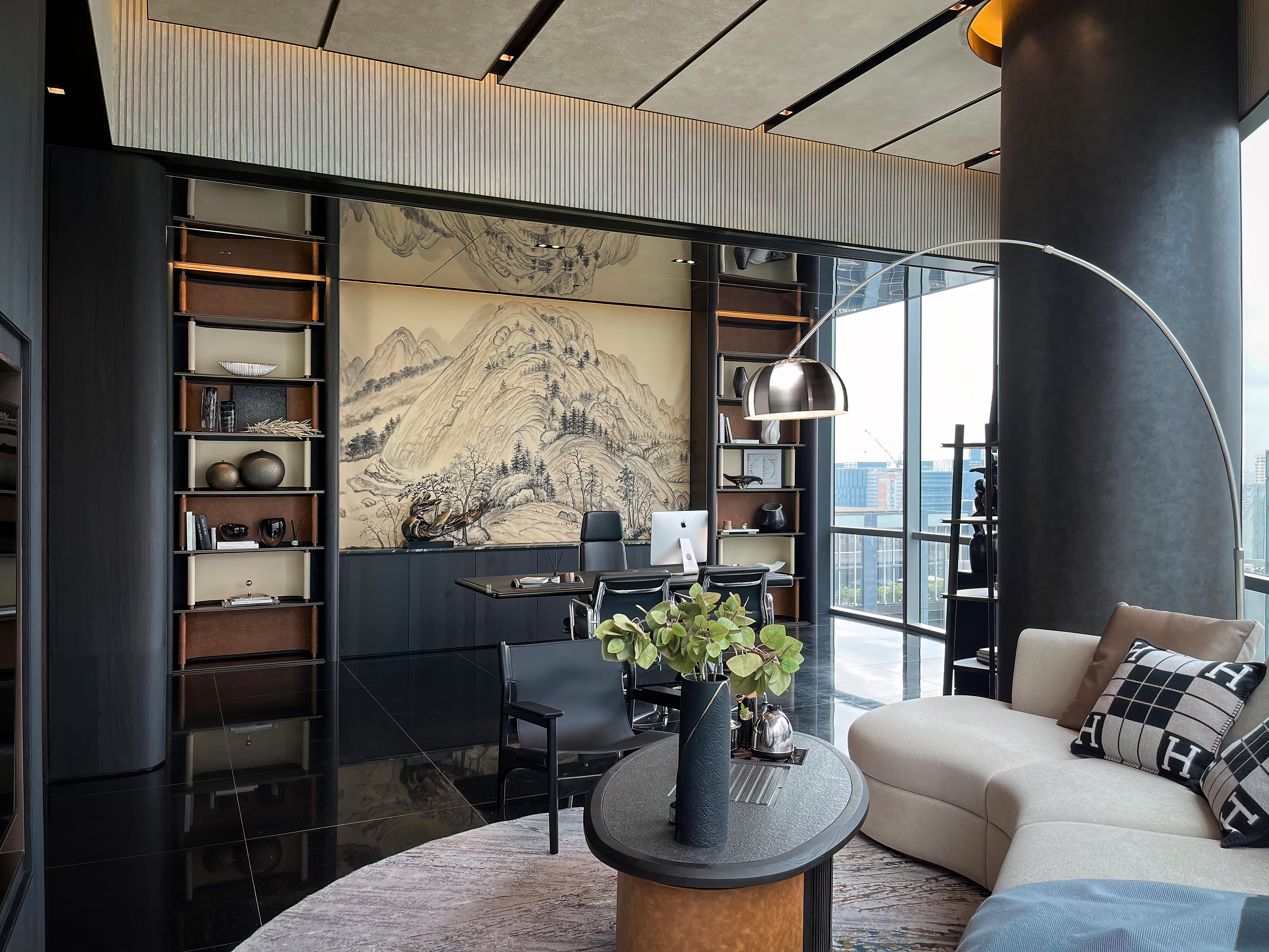 Exquisite Chairman’s Office by QUAD Studio - Architizer