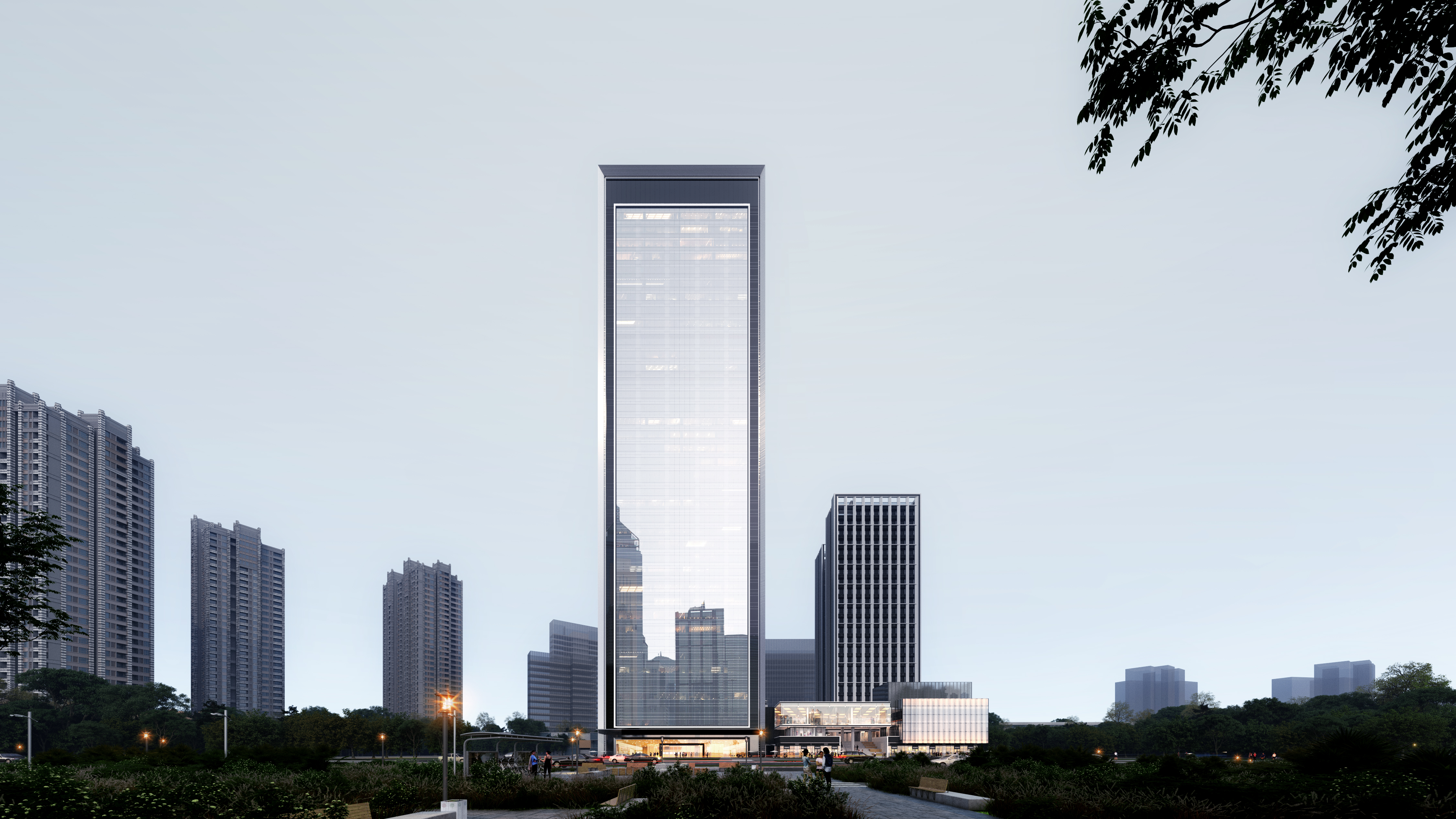Ganghong Group Headquarter Building by QUAD Studio - Architizer