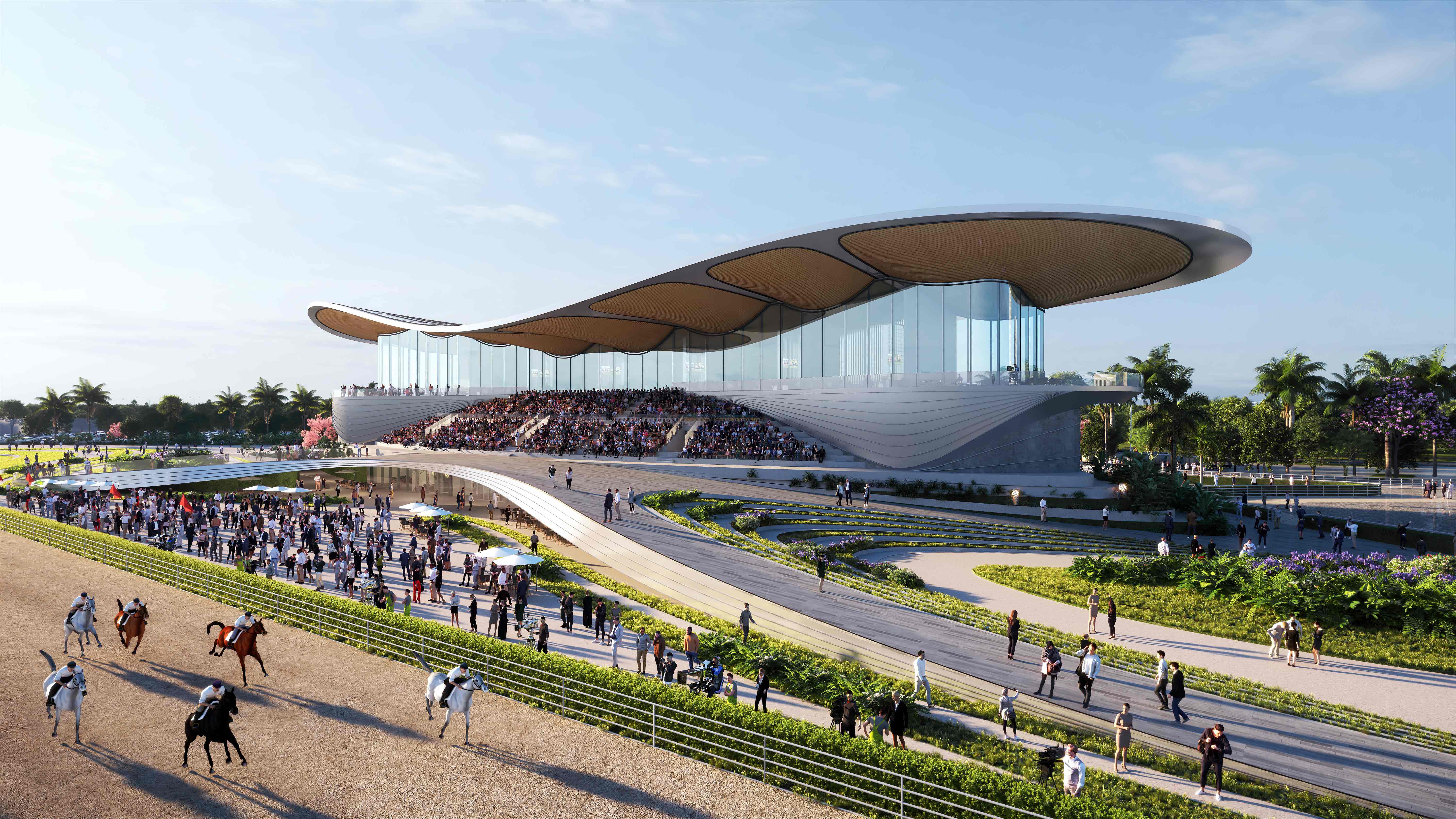 New Rabat Racecourse in Morocco by QUAD Studio - Architizer
