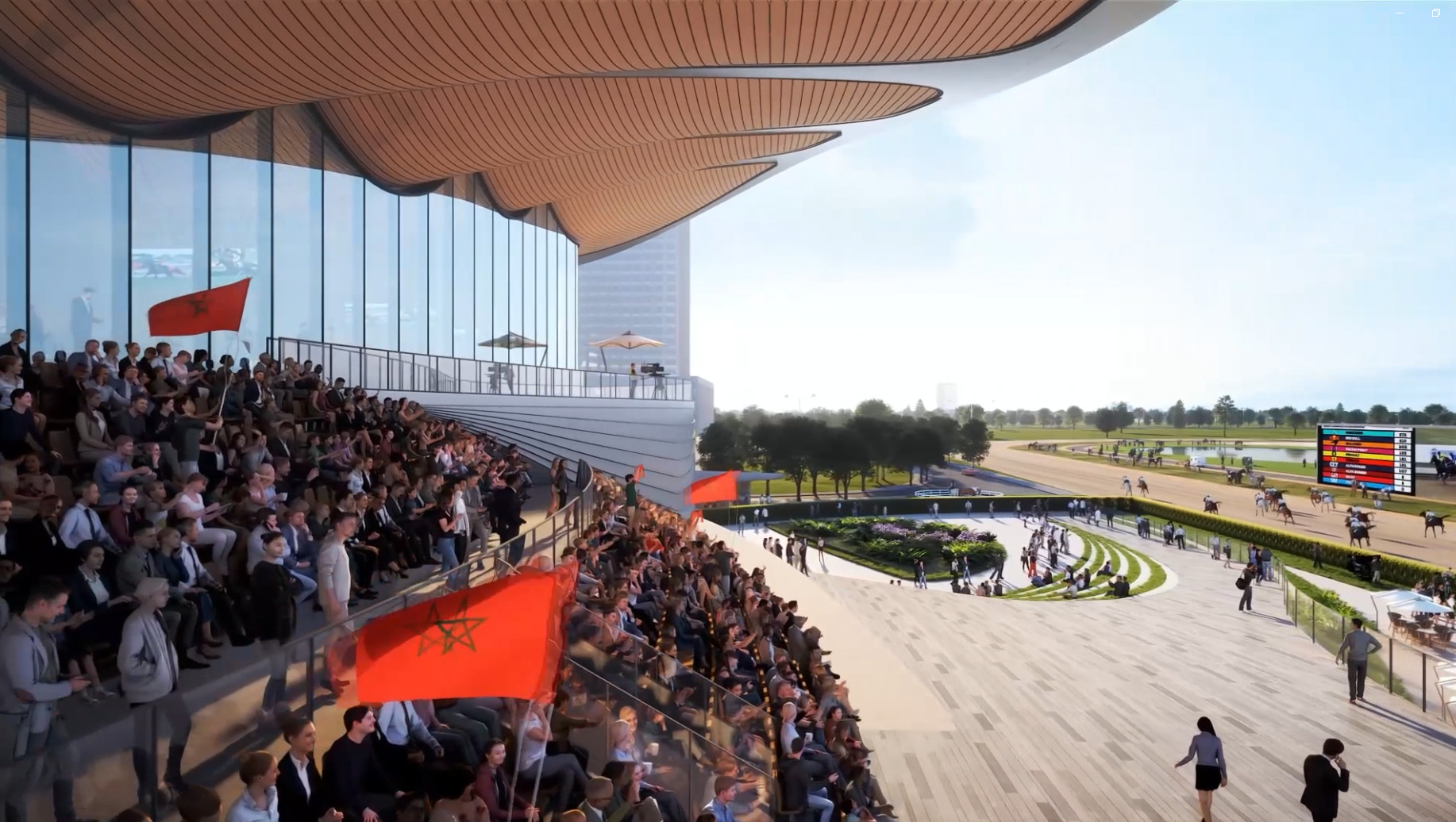 New Rabat Racecourse in Morocco by QUAD Studio - Architizer
