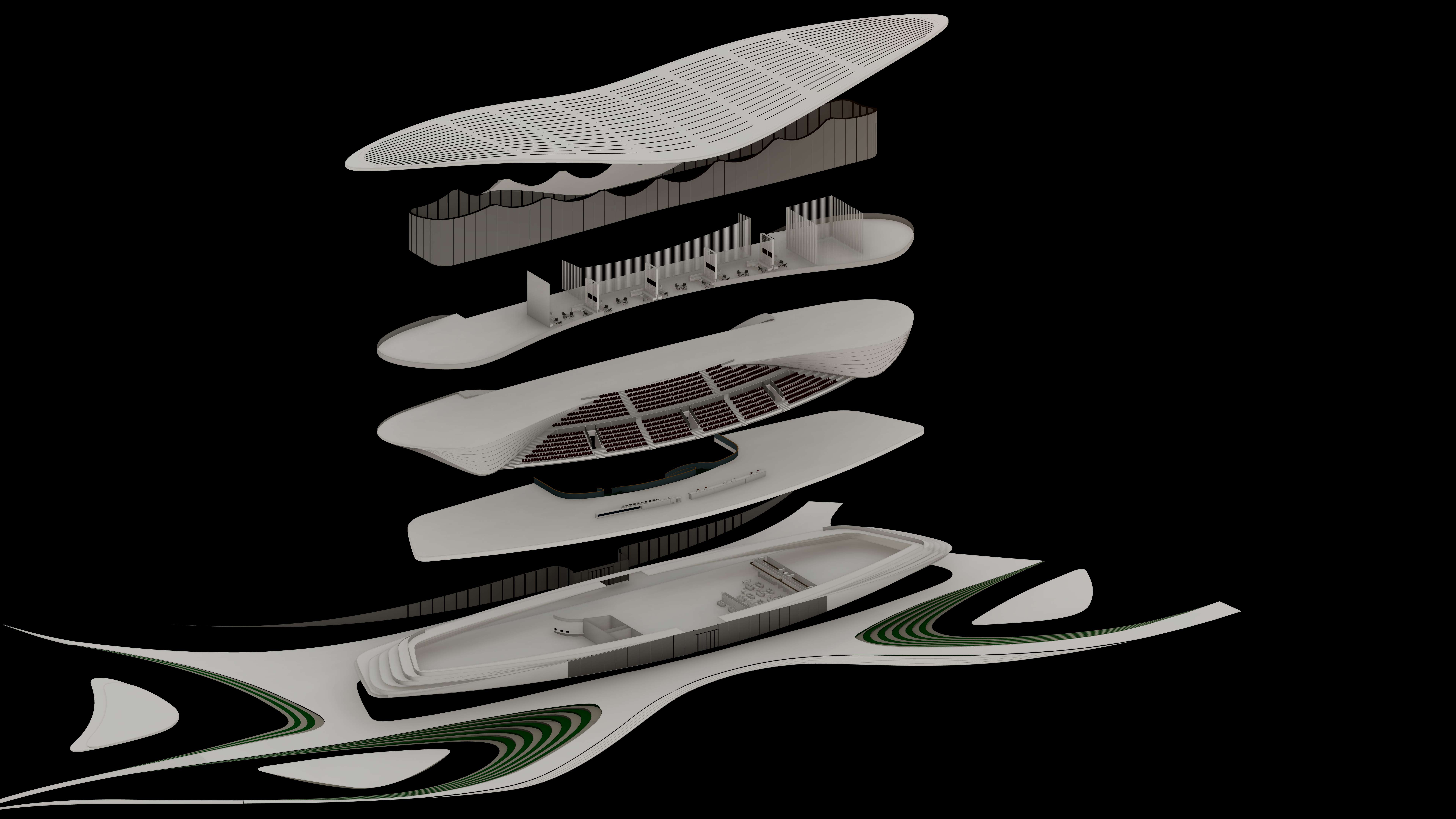 New Rabat Racecourse in Morocco by QUAD Studio - Architizer