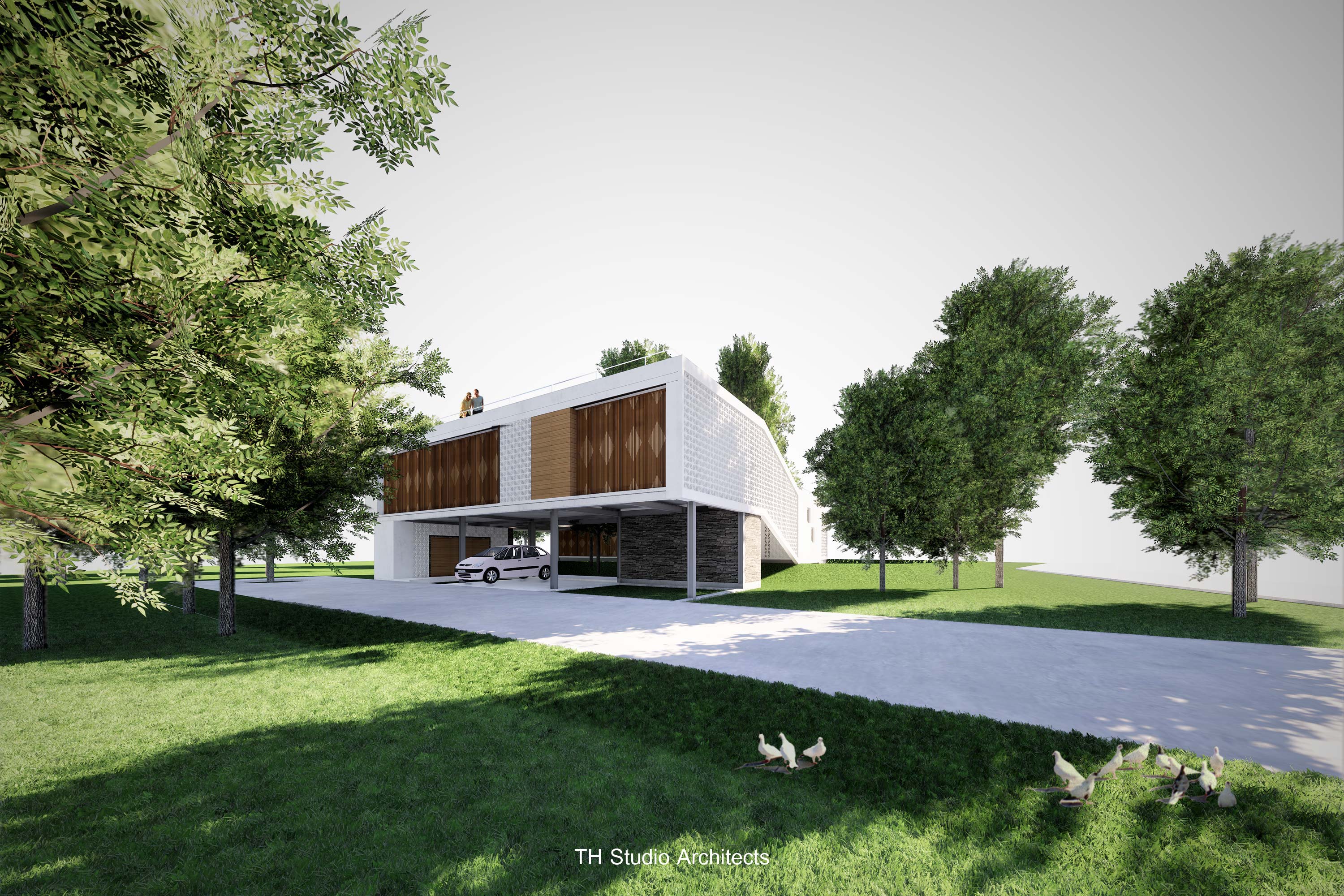 MK House by TH Studio Architects Co., Ltd. - Architizer