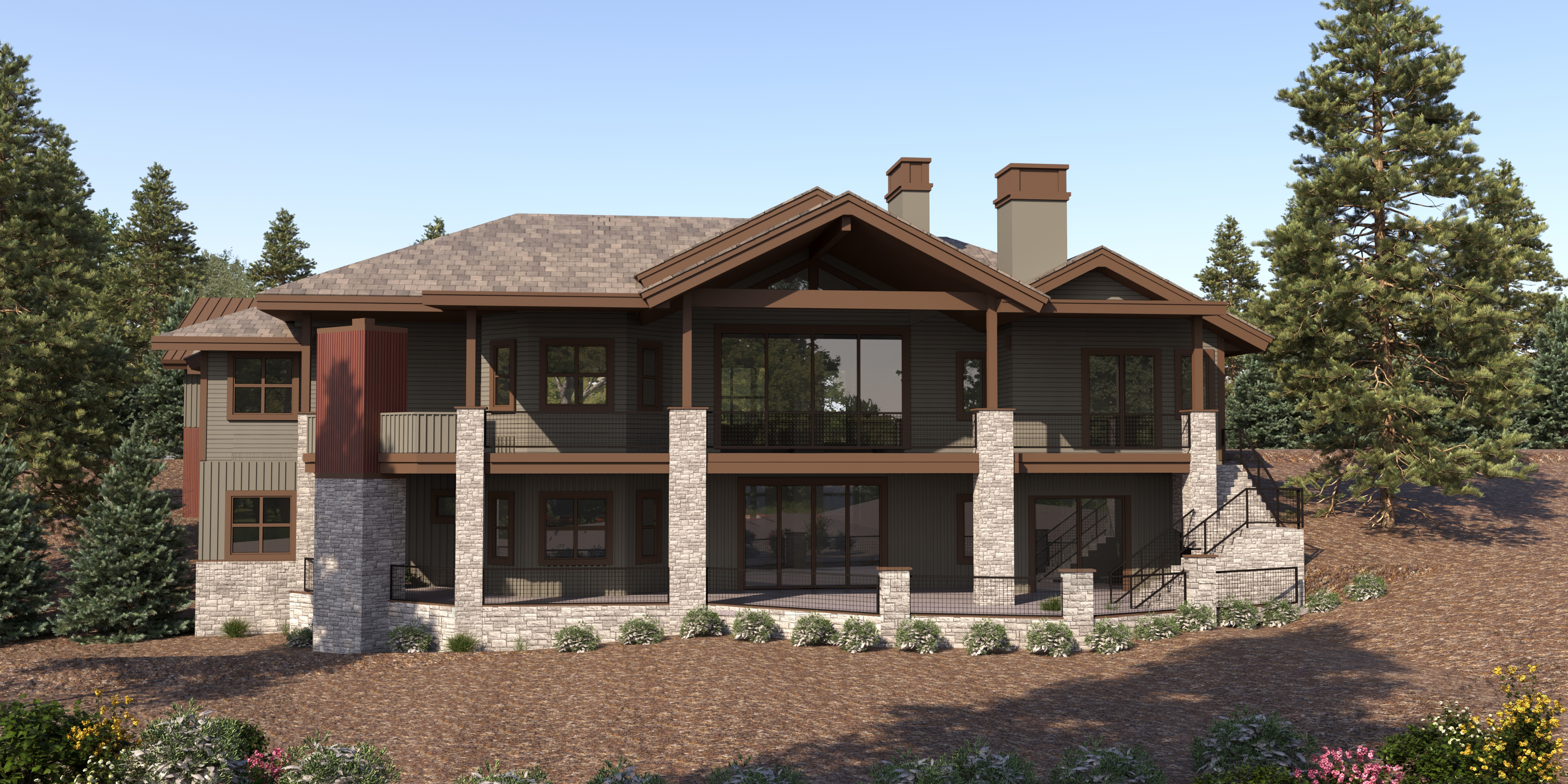 3D House Rendering in Phoenix Arizona by JS Engineering - Architectural ...