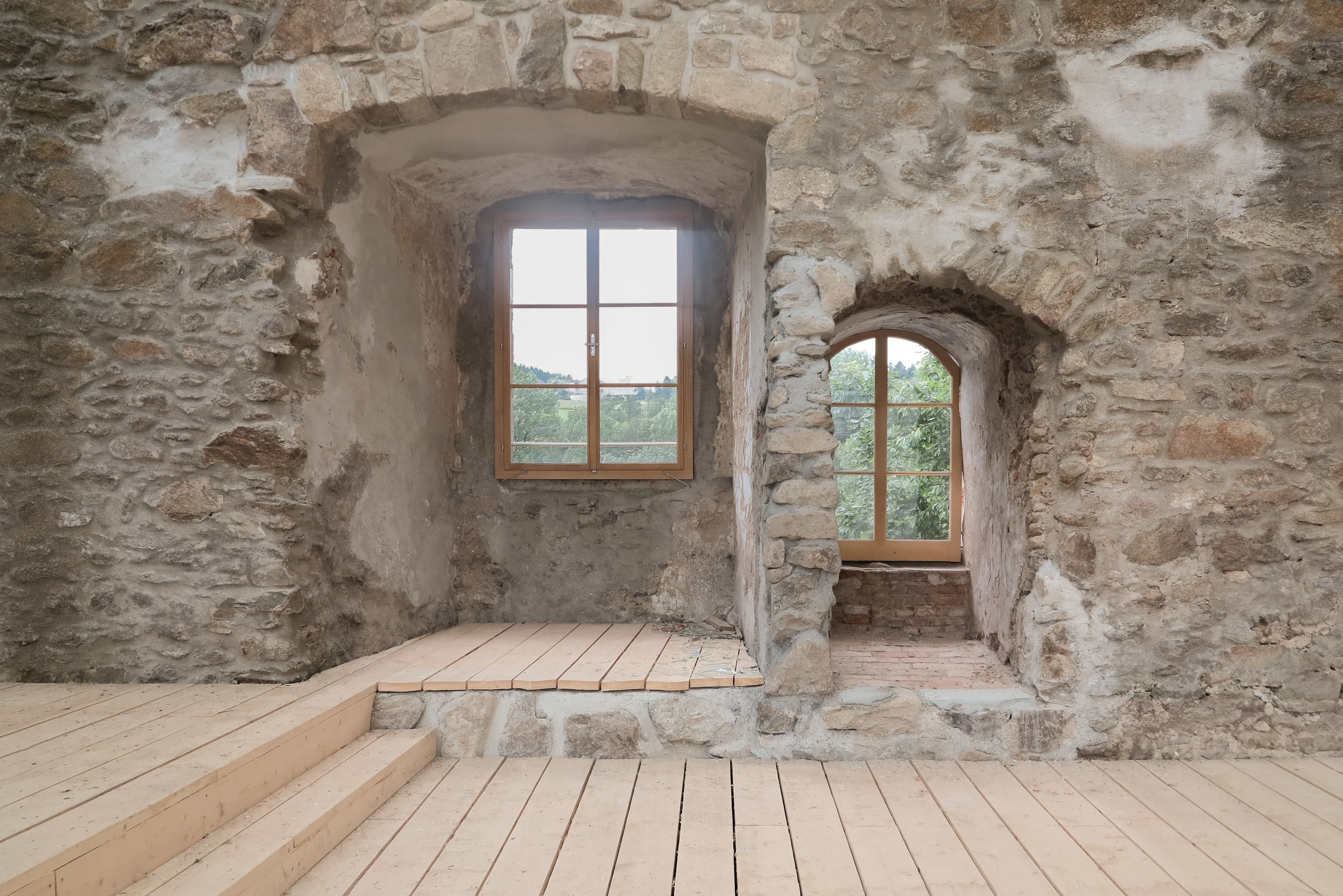Reichenau Castle Ruin by Tp3 Architekten - Architizer