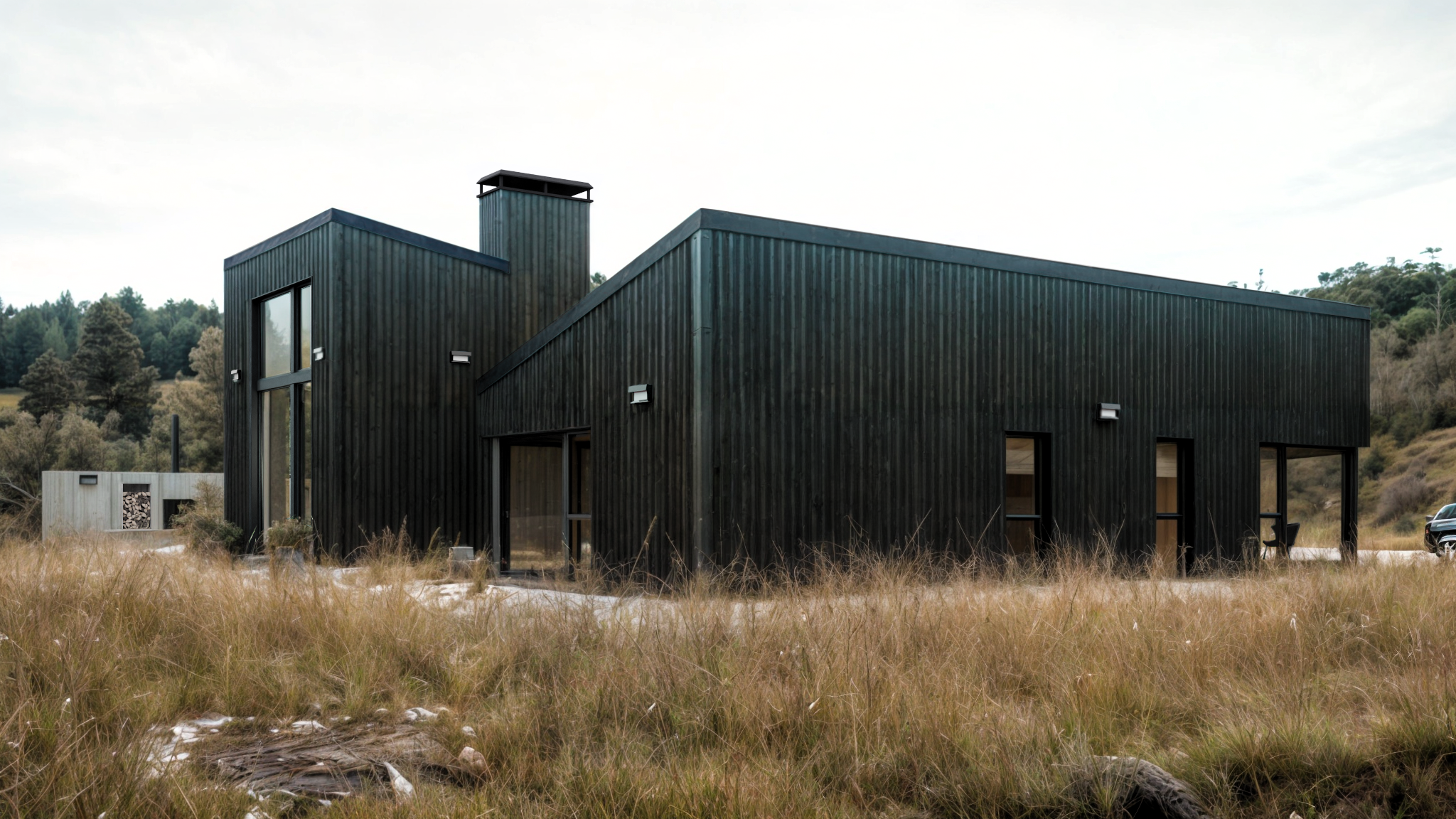 Teach an Fhéir Fhiáin Contemporary Farm House County Donegal by Usonia ...