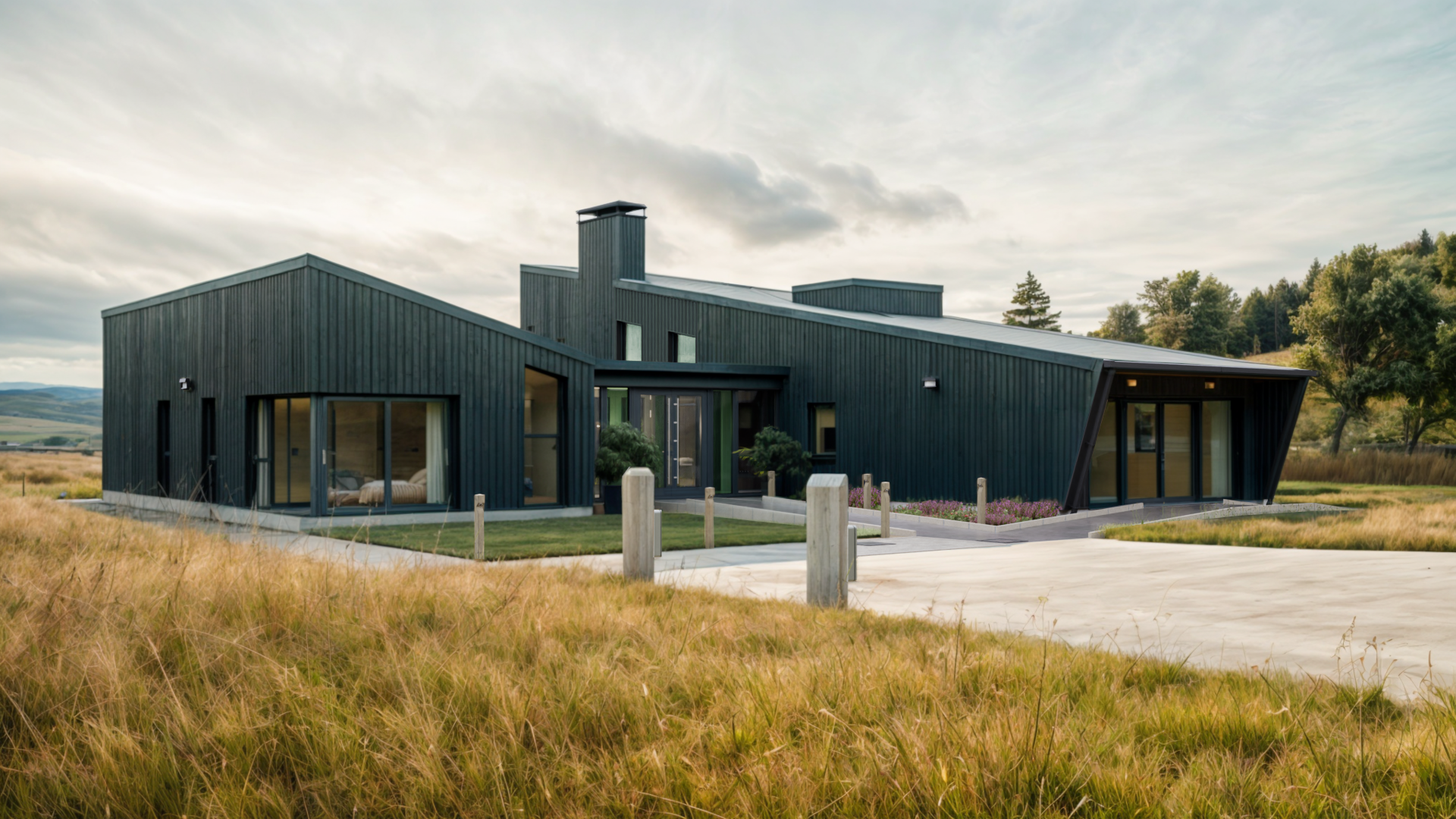 Teach an Fhéir Fhiáin Contemporary Farm House County Donegal by Usonia ...