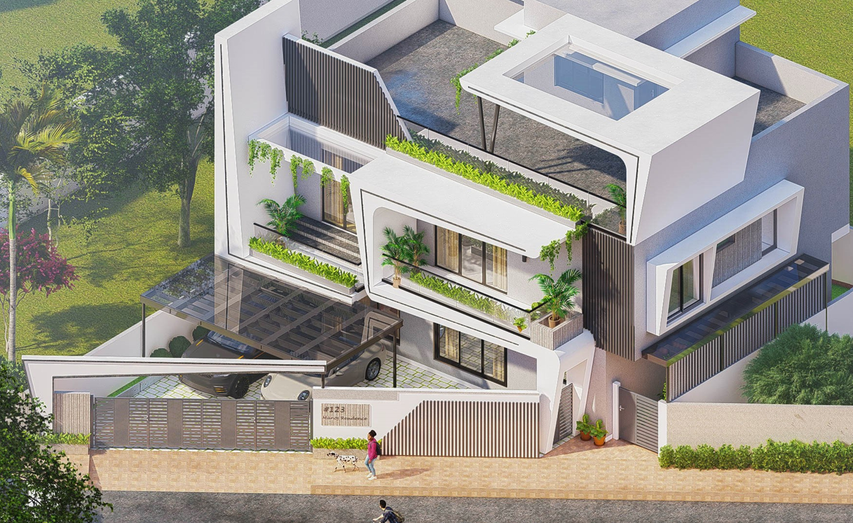 Manoj Ray's Residence by Design Thoughts Architects - Architizer