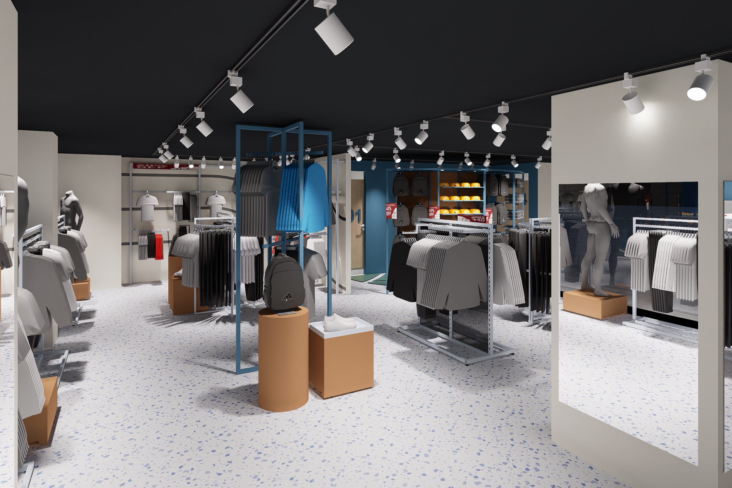 Adidas Retail by MNGN design + architectural - Architizer