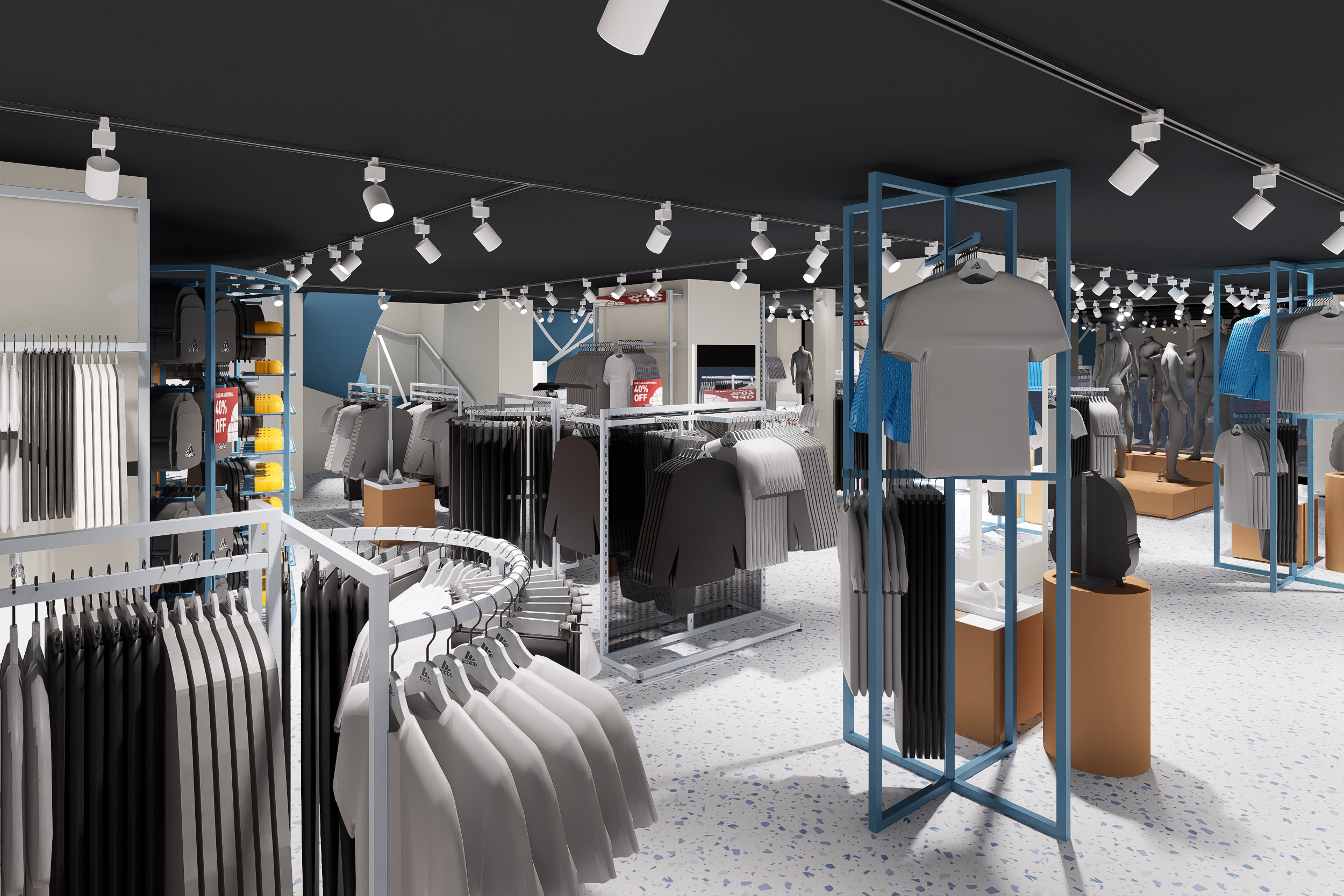 Adidas Retail by MNGN design + architectural - Architizer