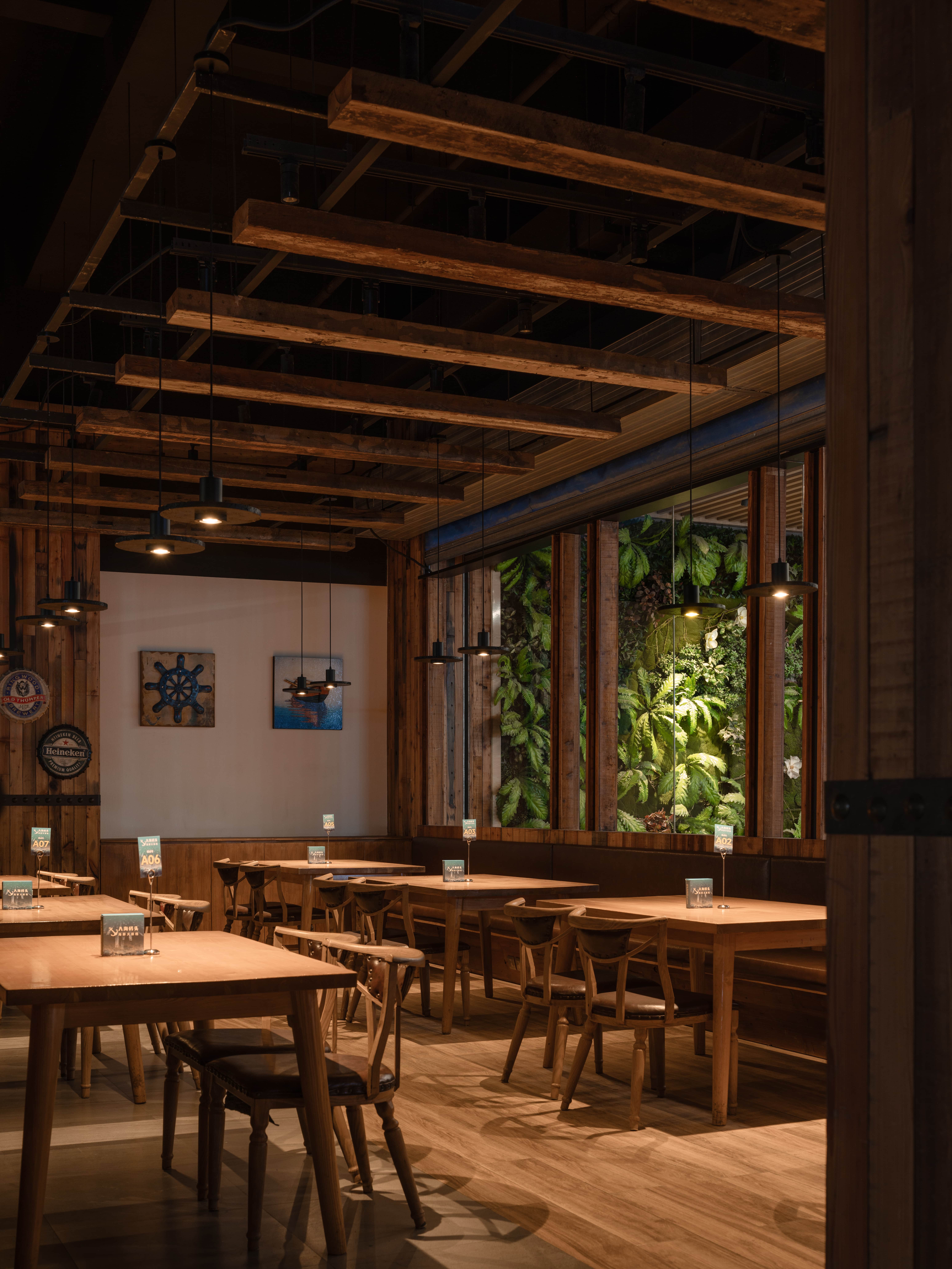 Into the Sea Wharf Seafood Restaurant by Parallect Design - Architizer
