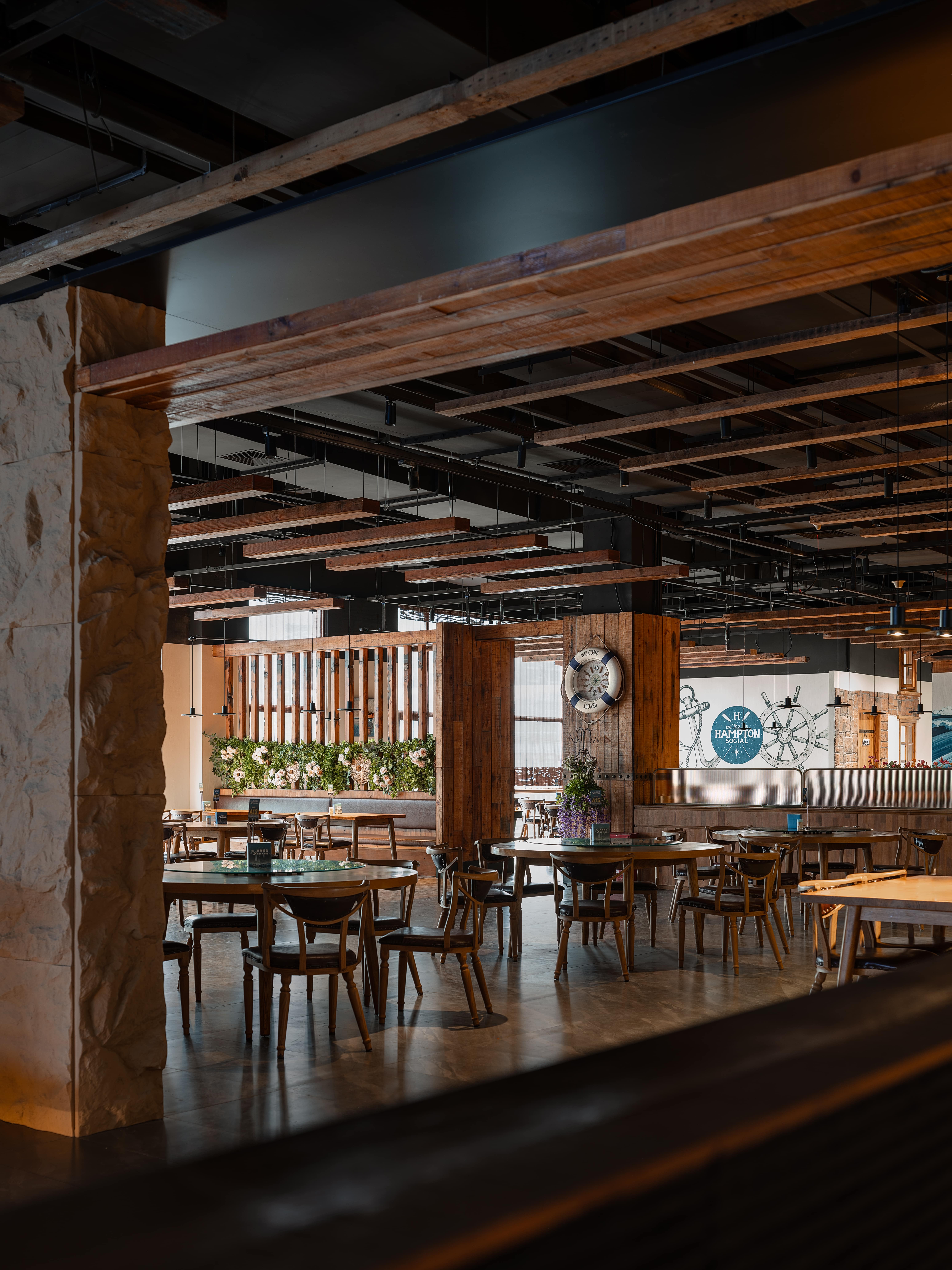 Into the Sea Wharf Seafood Restaurant by Parallect Design - Architizer