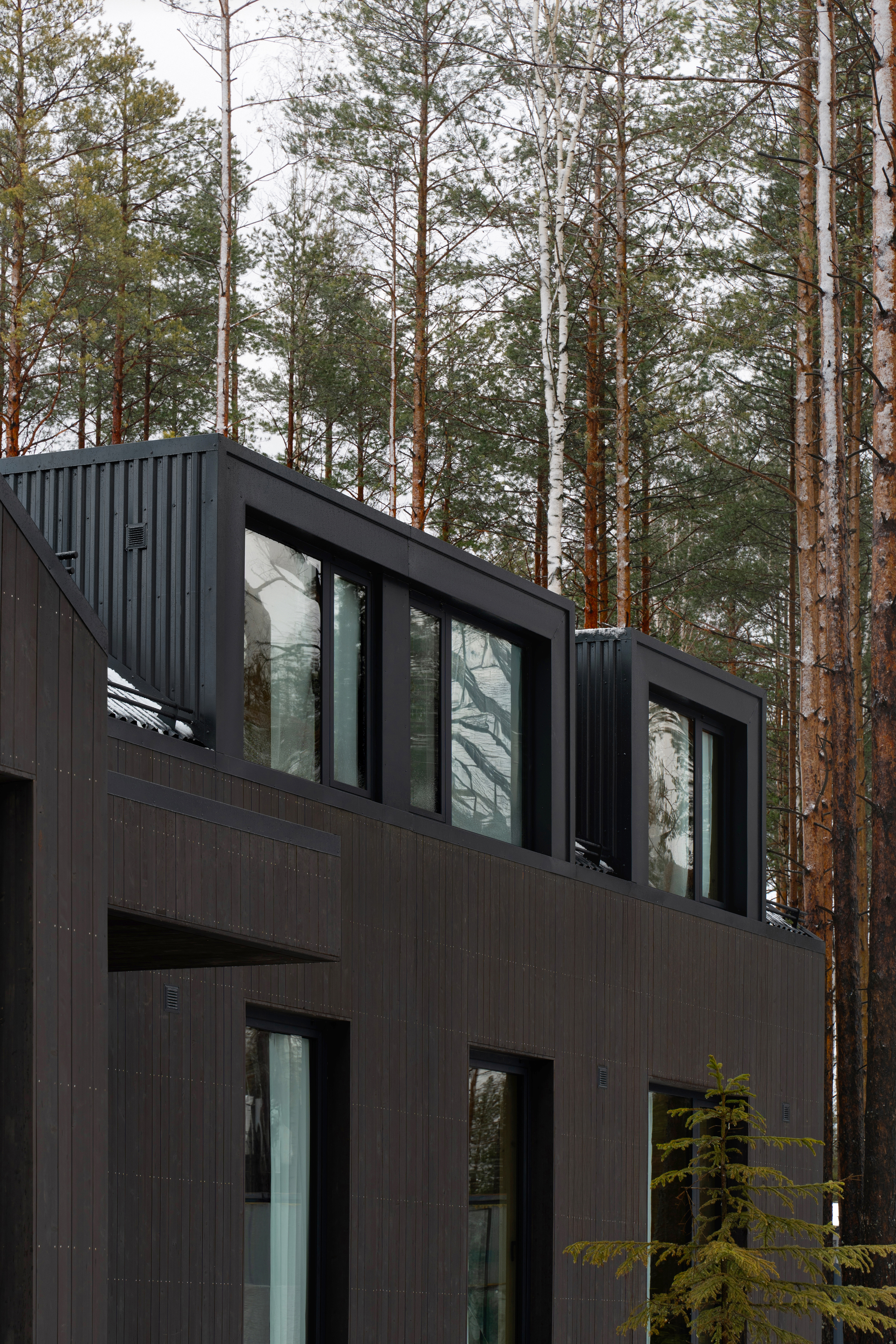 Two-Story Timber Frame Delo House by Delo - Architizer