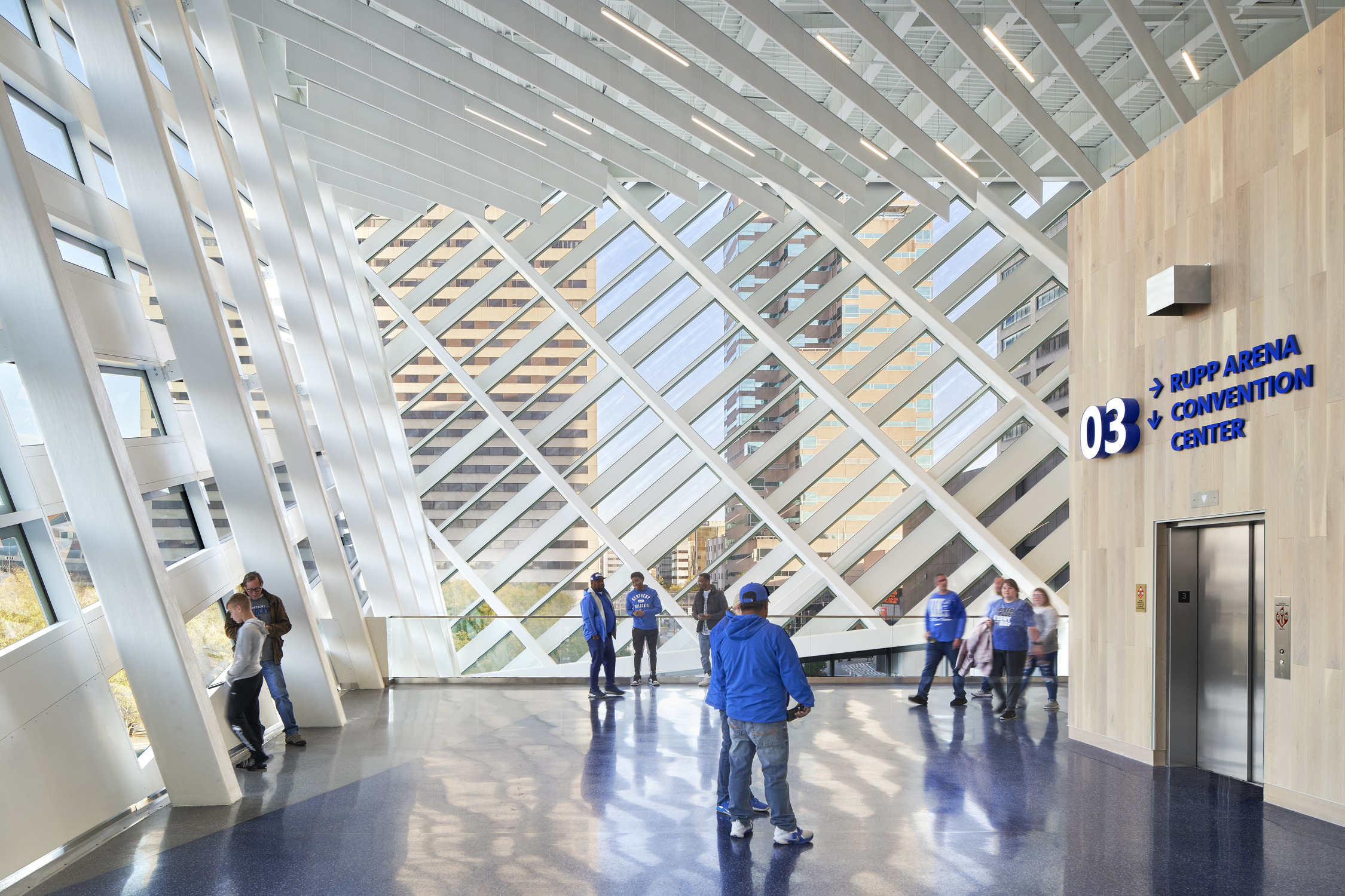 Central Bank Center (Rupp Arena) Renovation by NBBJ - Architizer