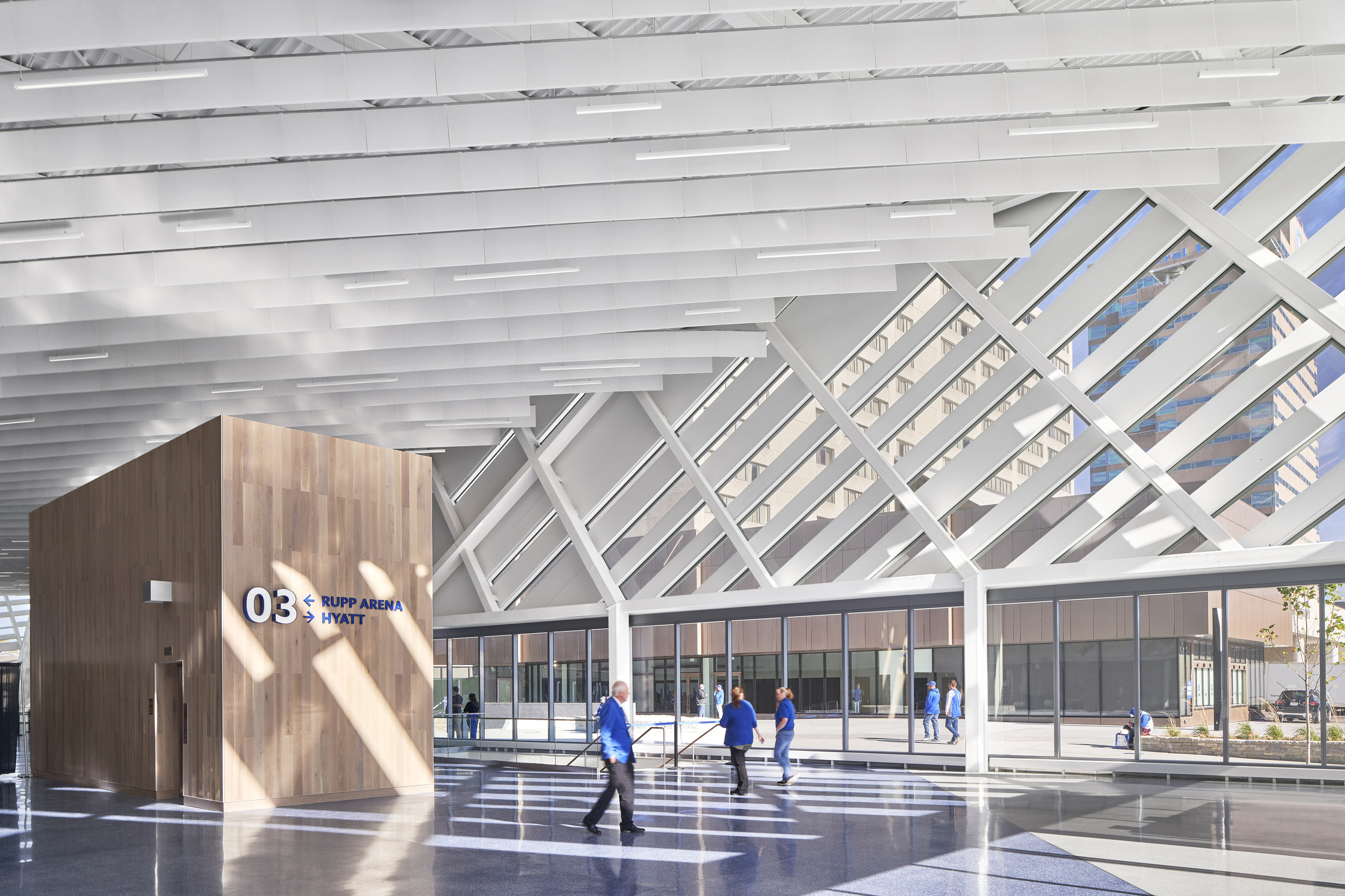 Central Bank Center (Rupp Arena) Renovation by NBBJ - Architizer