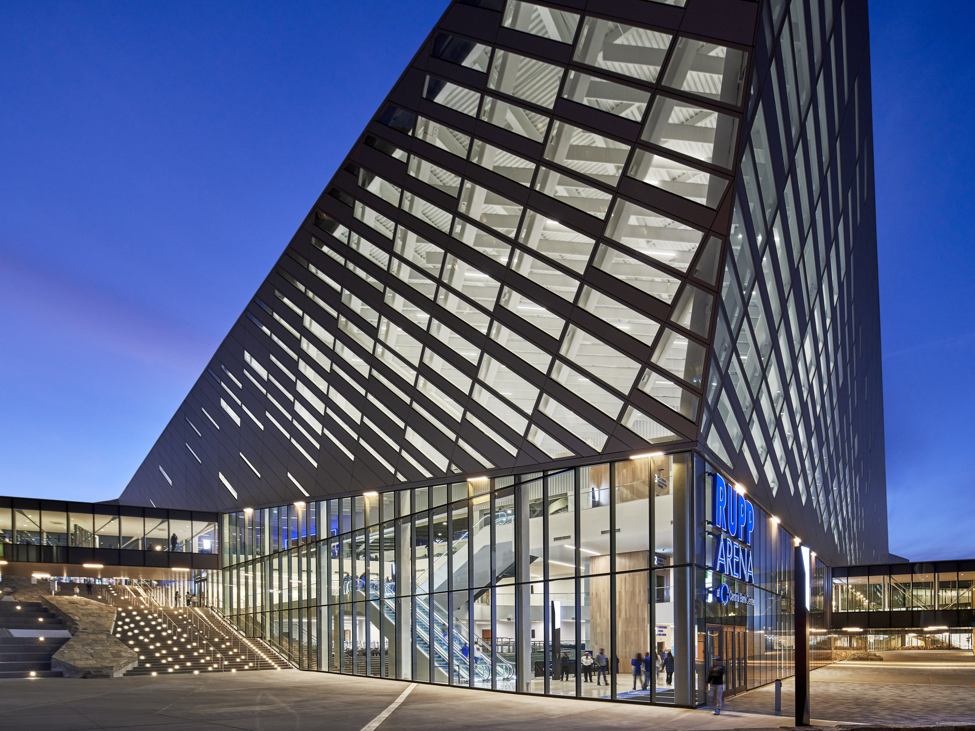Central Bank Center (Rupp Arena) Renovation by NBBJ - Architizer