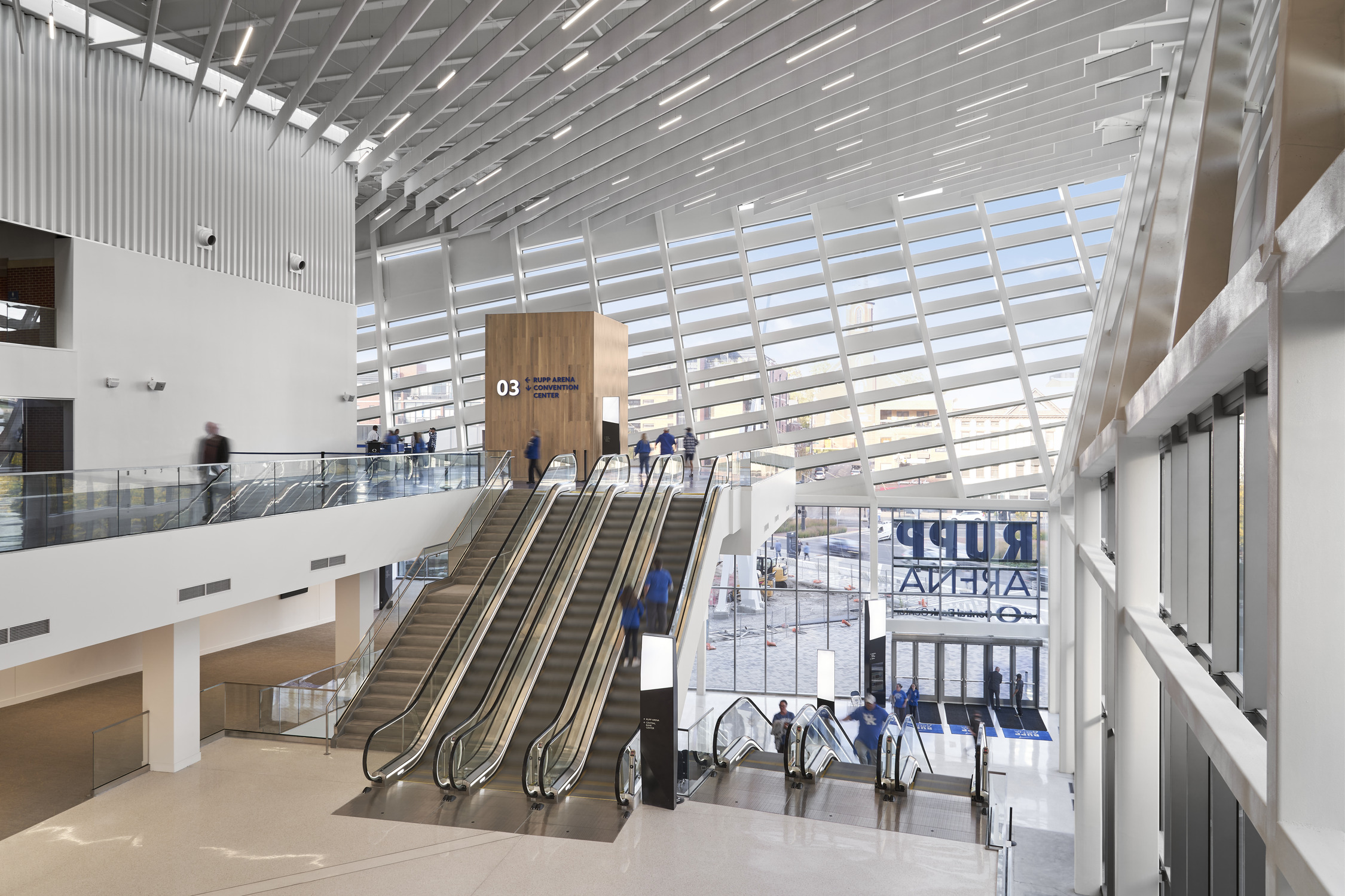 Central Bank Center (Rupp Arena) Renovation by NBBJ - Architizer