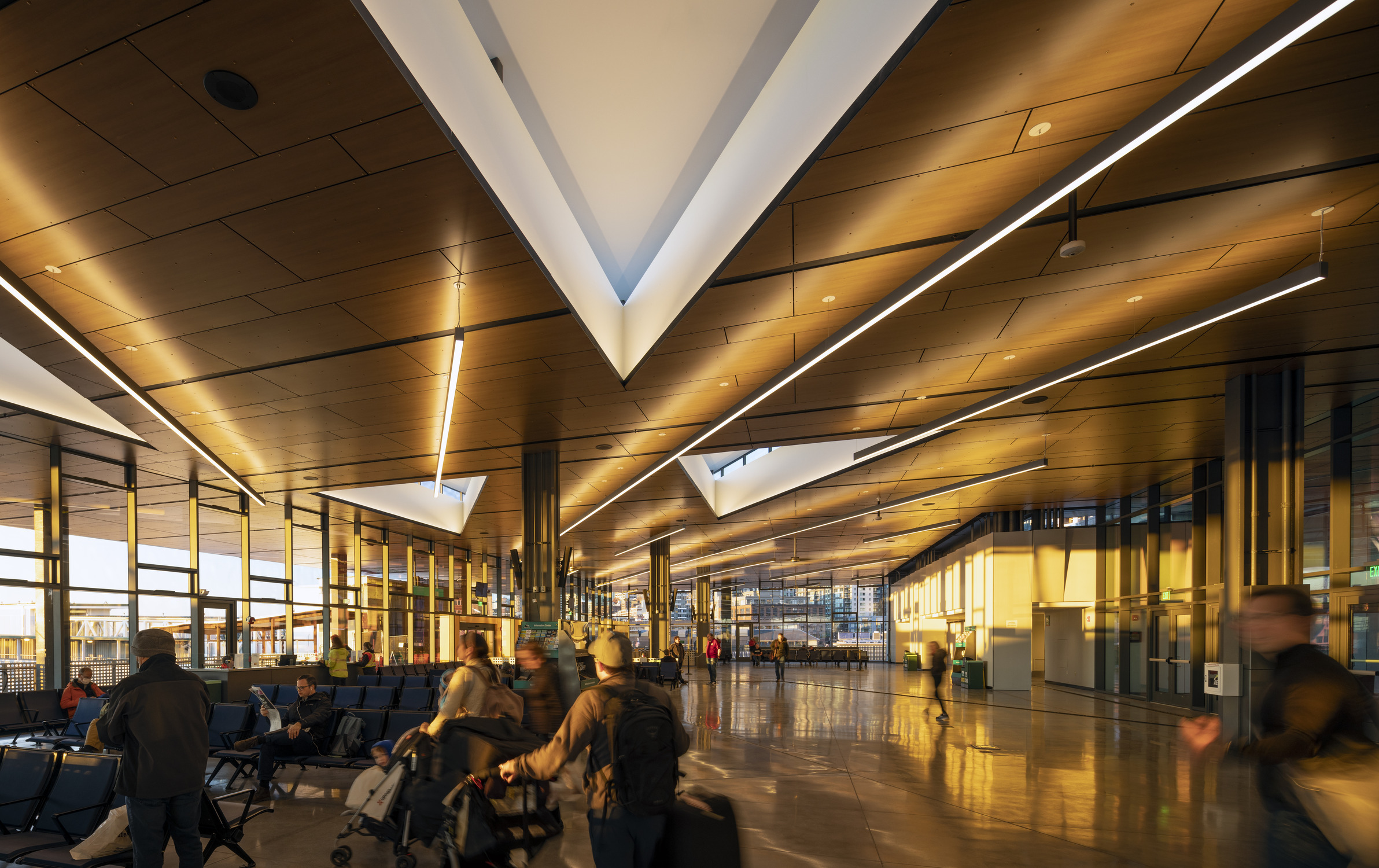 Seattle Ferry Terminal at Colman Dock by NBBJ - Architizer
