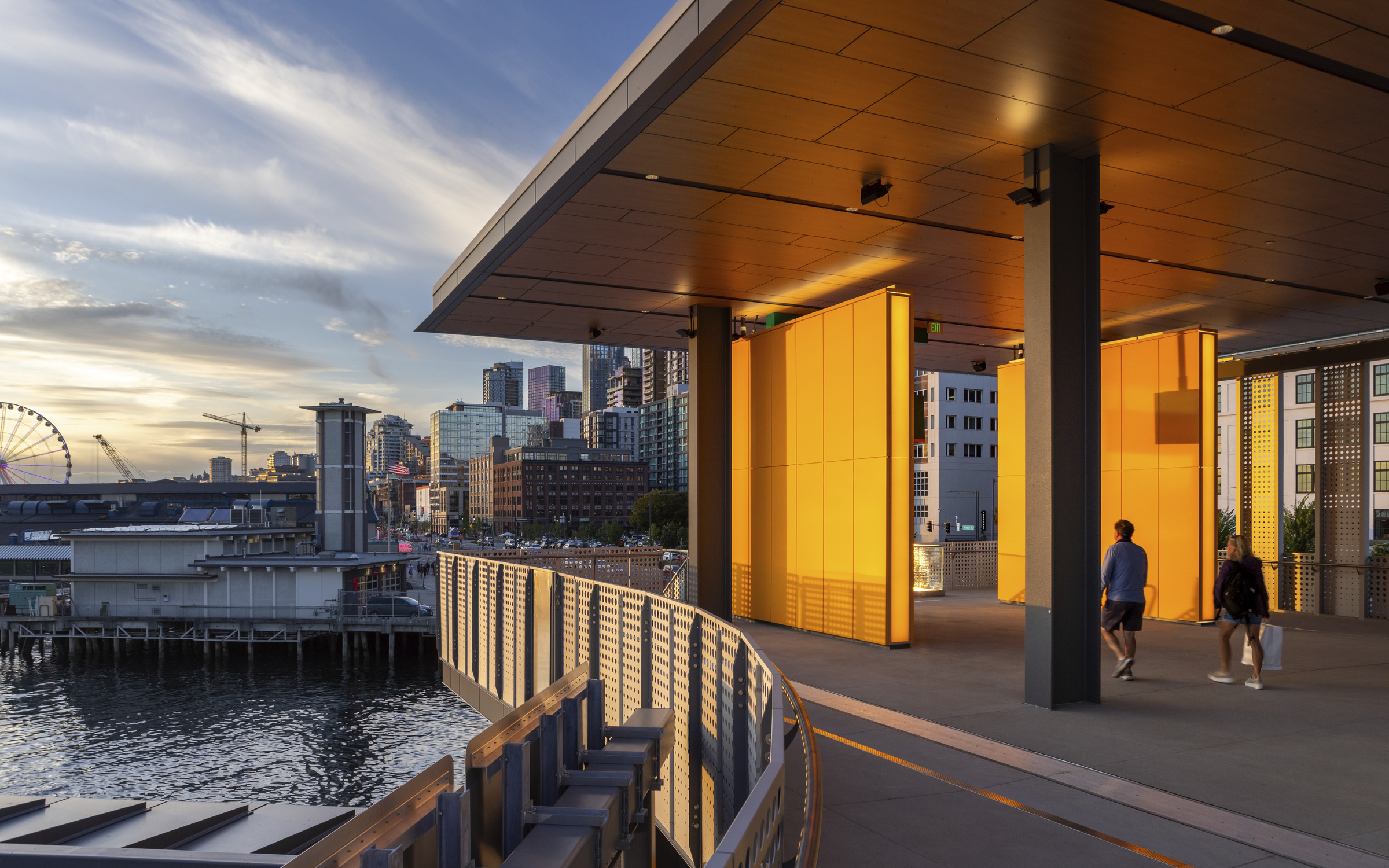 Seattle Ferry Terminal at Colman Dock by NBBJ - Architizer