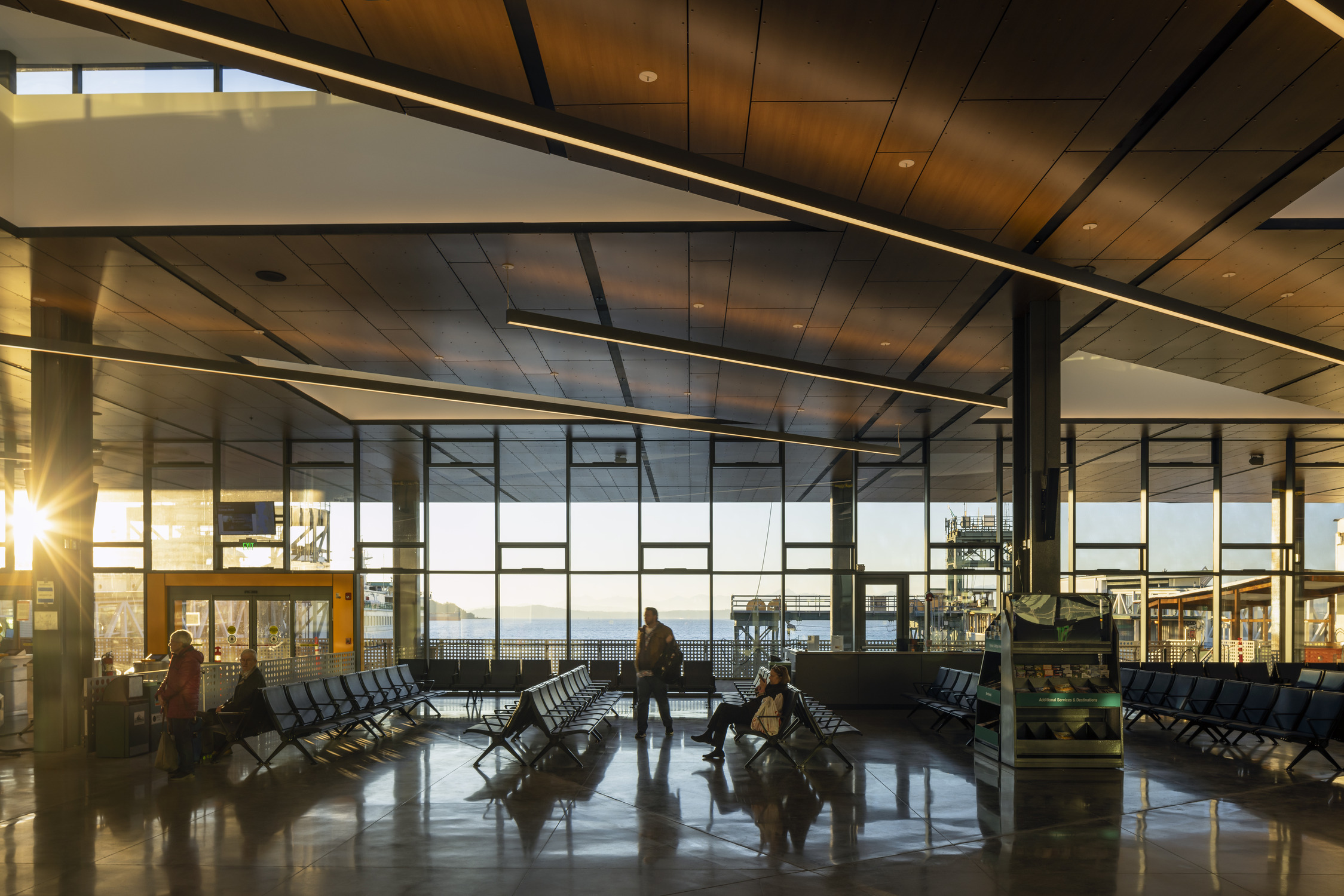 Seattle Ferry Terminal at Colman Dock by NBBJ - Architizer