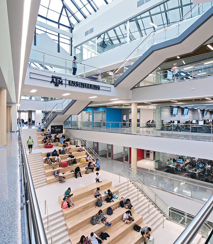 Zachry Engineering Education Complex by Treanor - Architizer