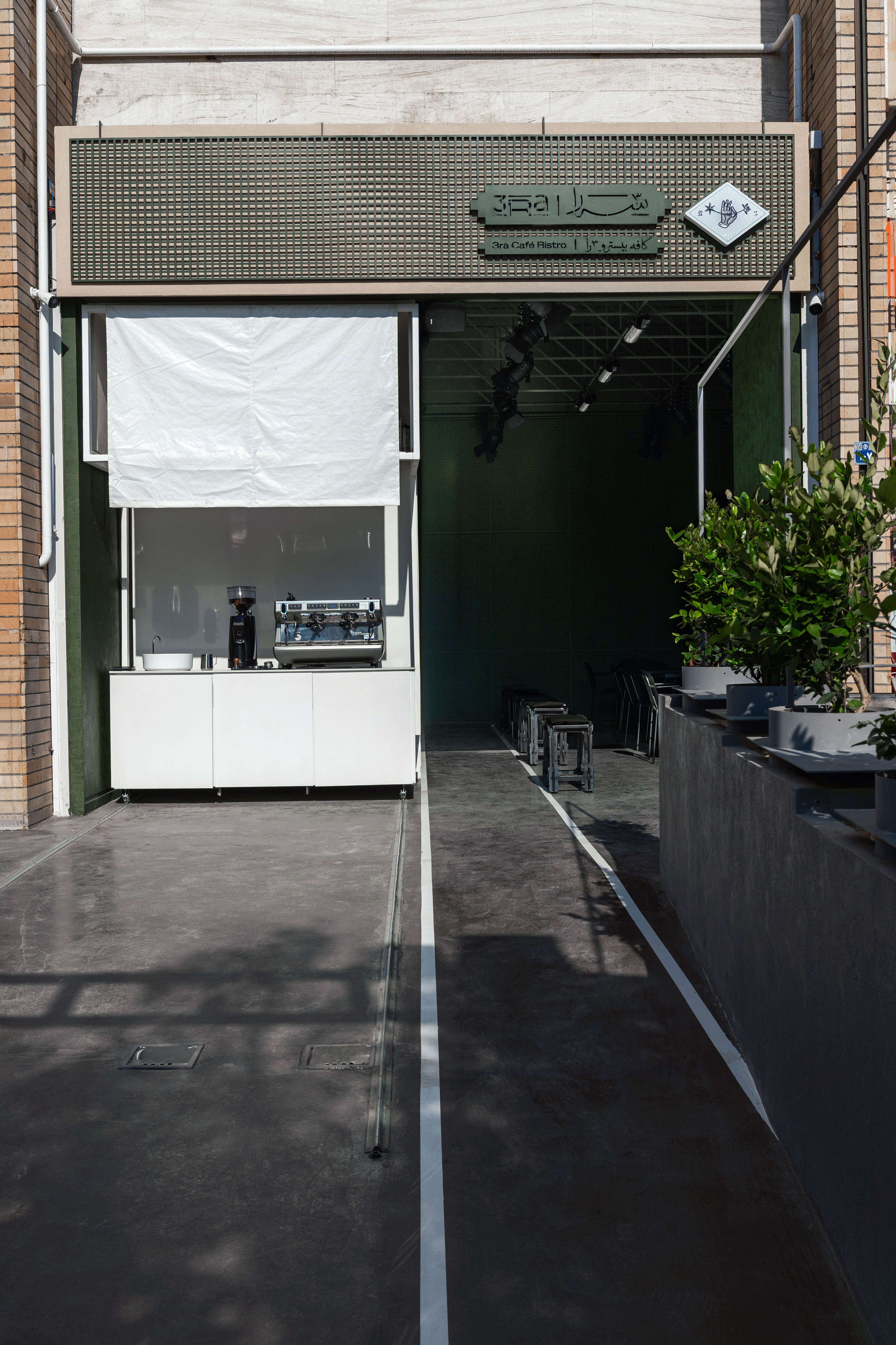 Walking Canopy(3ra café Bistro) by Paadarchitects - Architizer