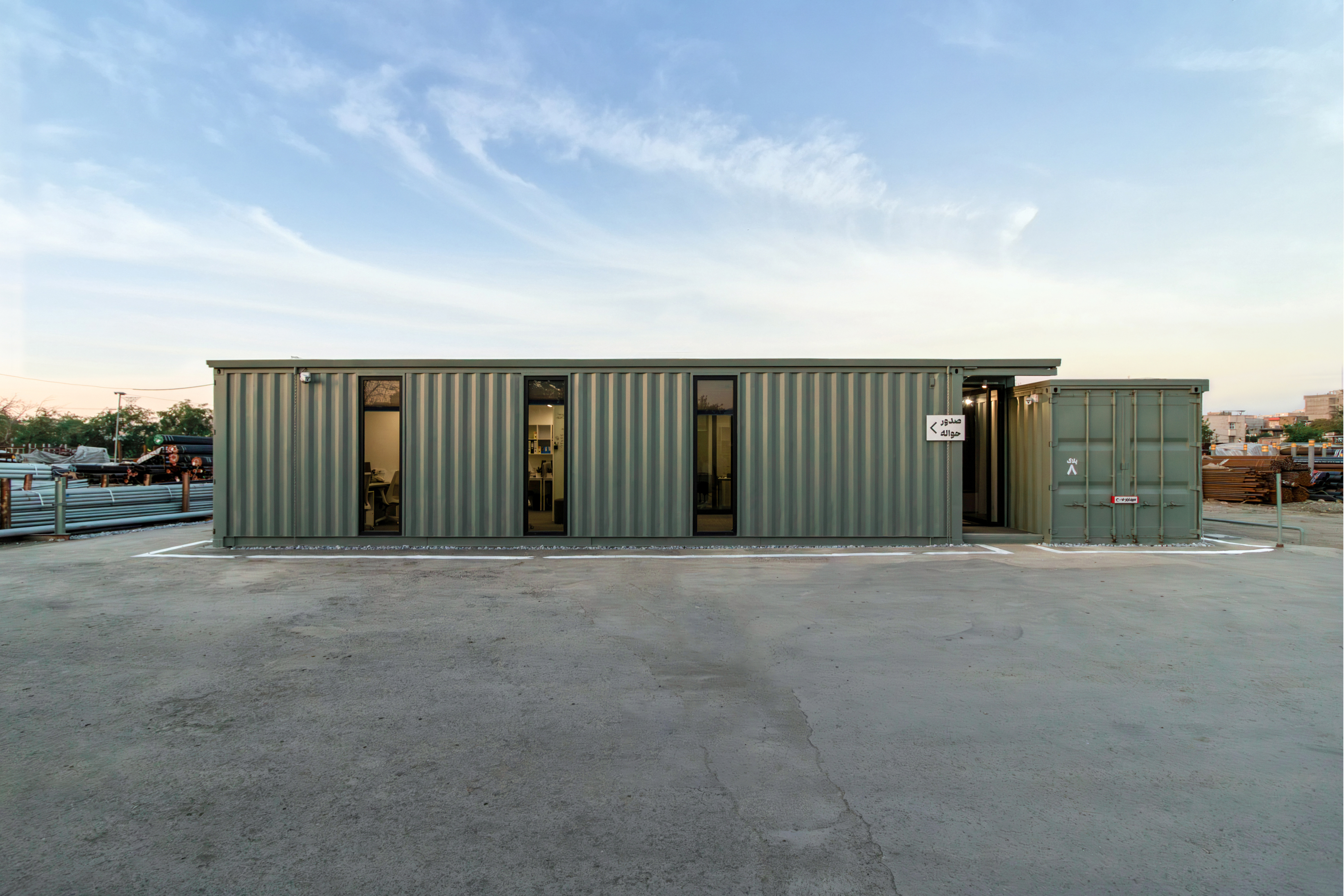 Sepandar Container Office by NAPP Architects - Architizer