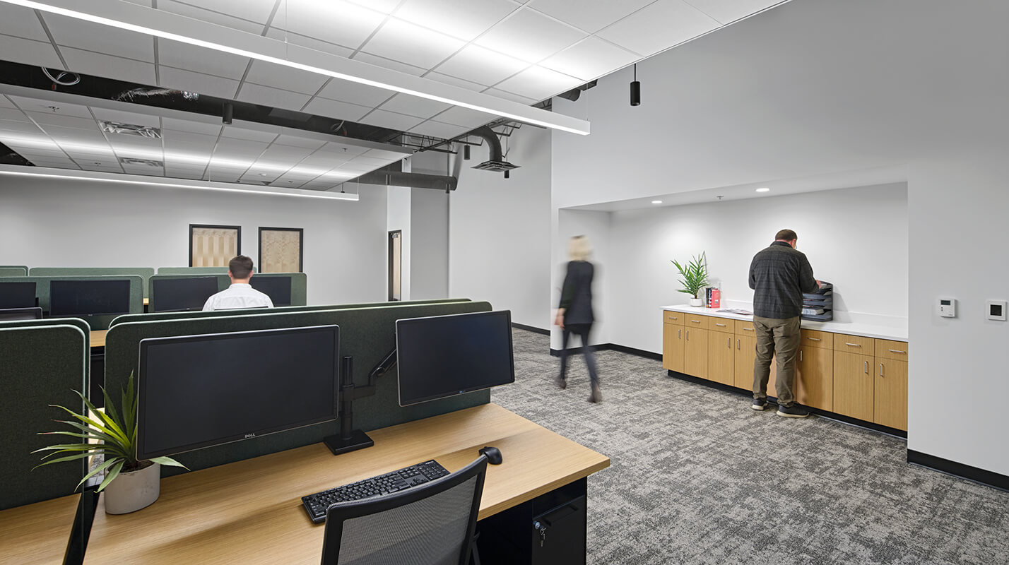 Nooks Secure Office Renovation by Treanor - Architizer