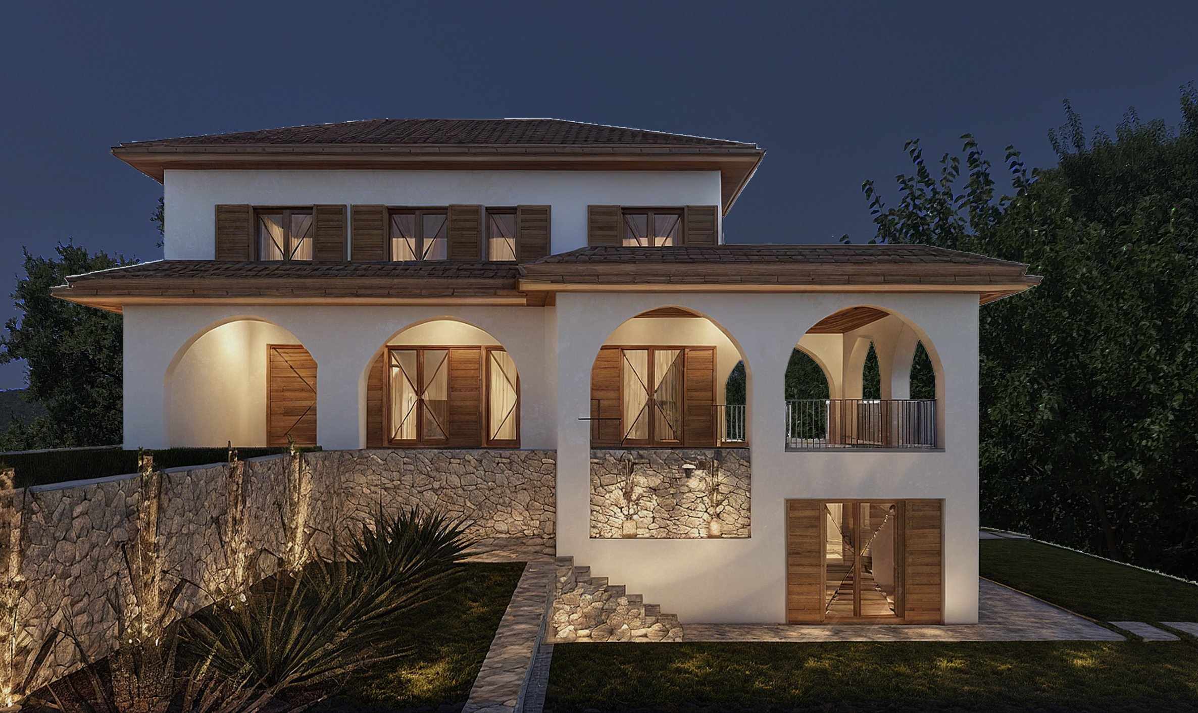Villa Rustica Moderna – A Mediterranean Family House by Jelena Pilic ...