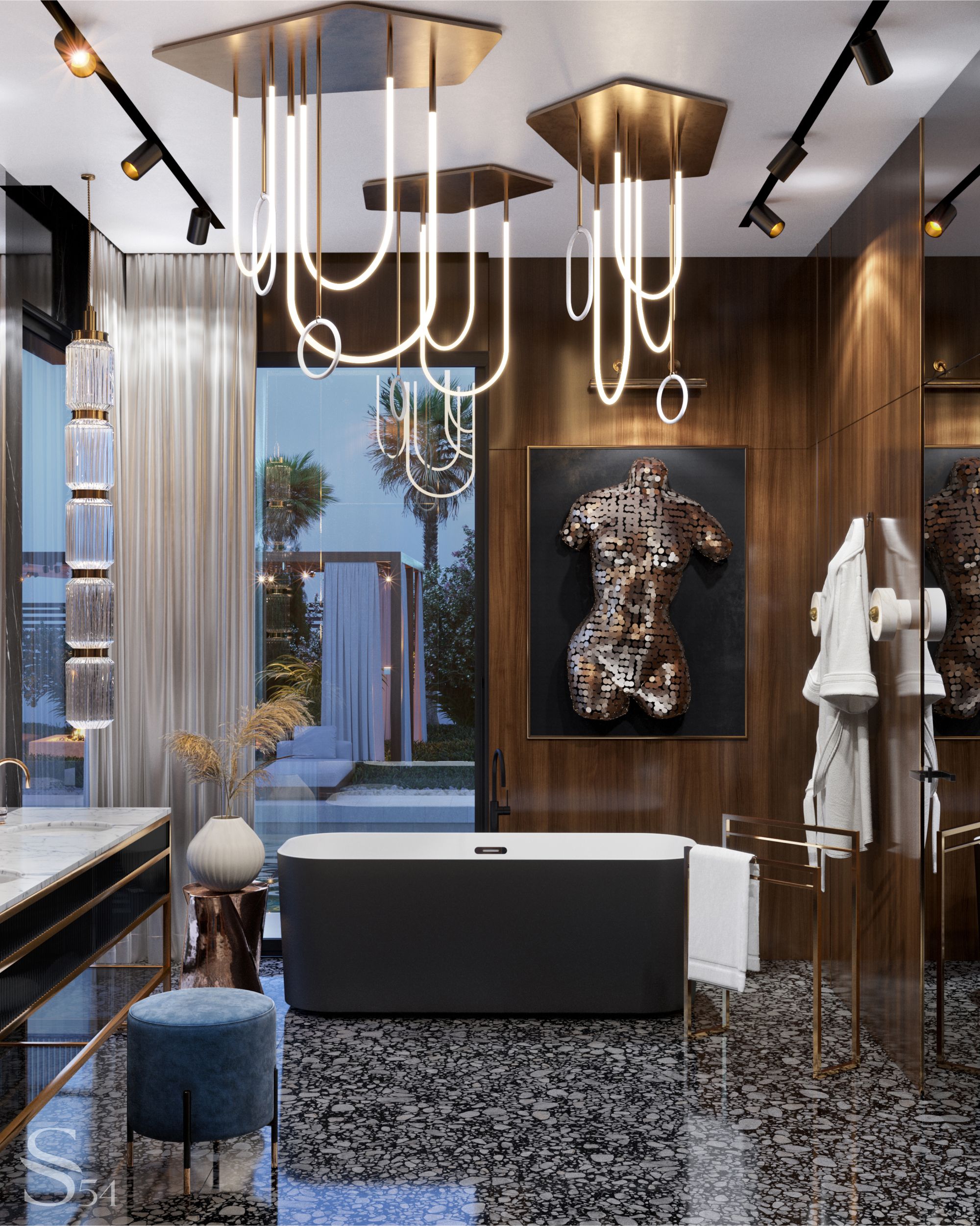 Interior of a residence in Morocco by Studia 54 - Architizer