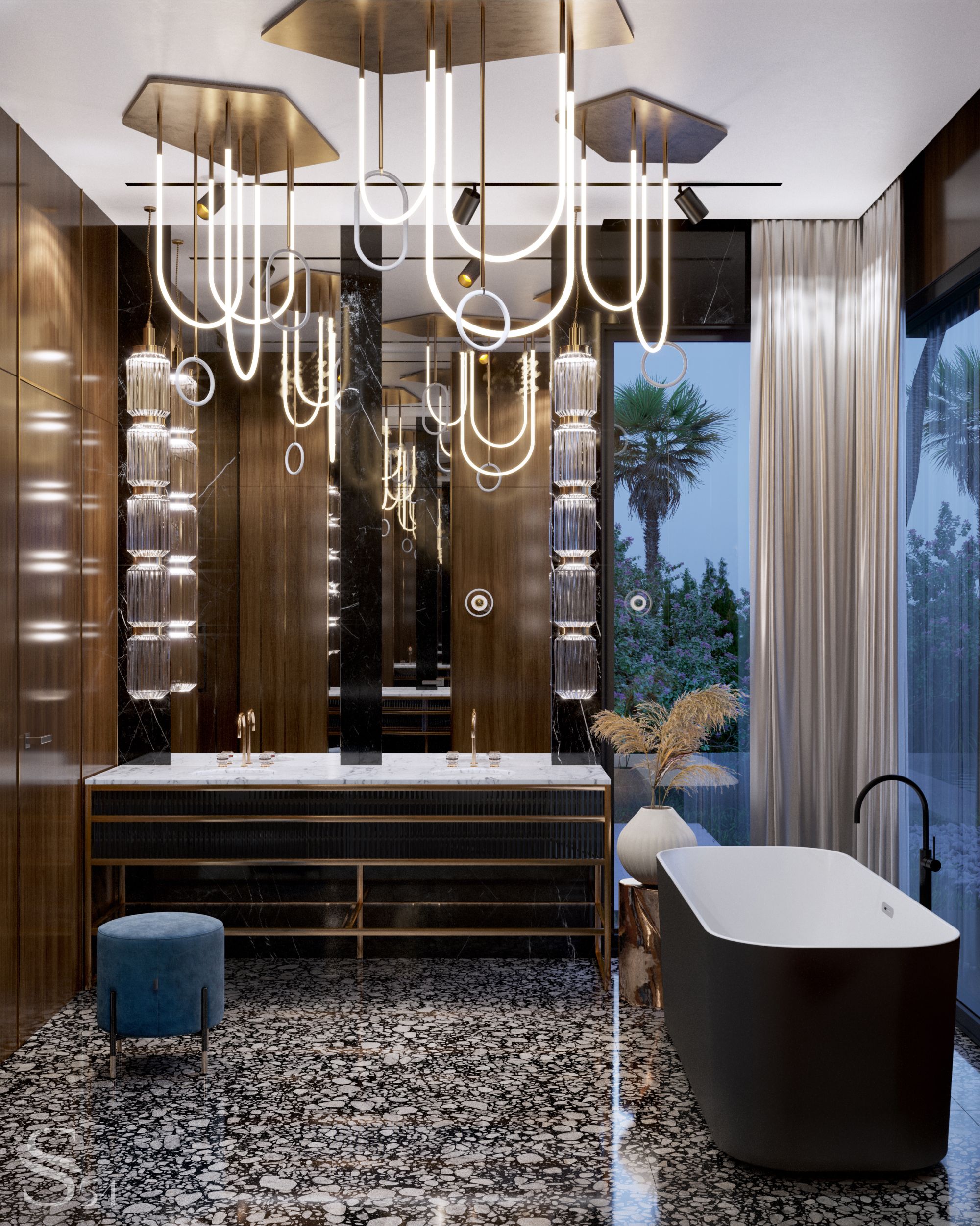 Interior of a residence in Morocco by Studia 54 - Architizer