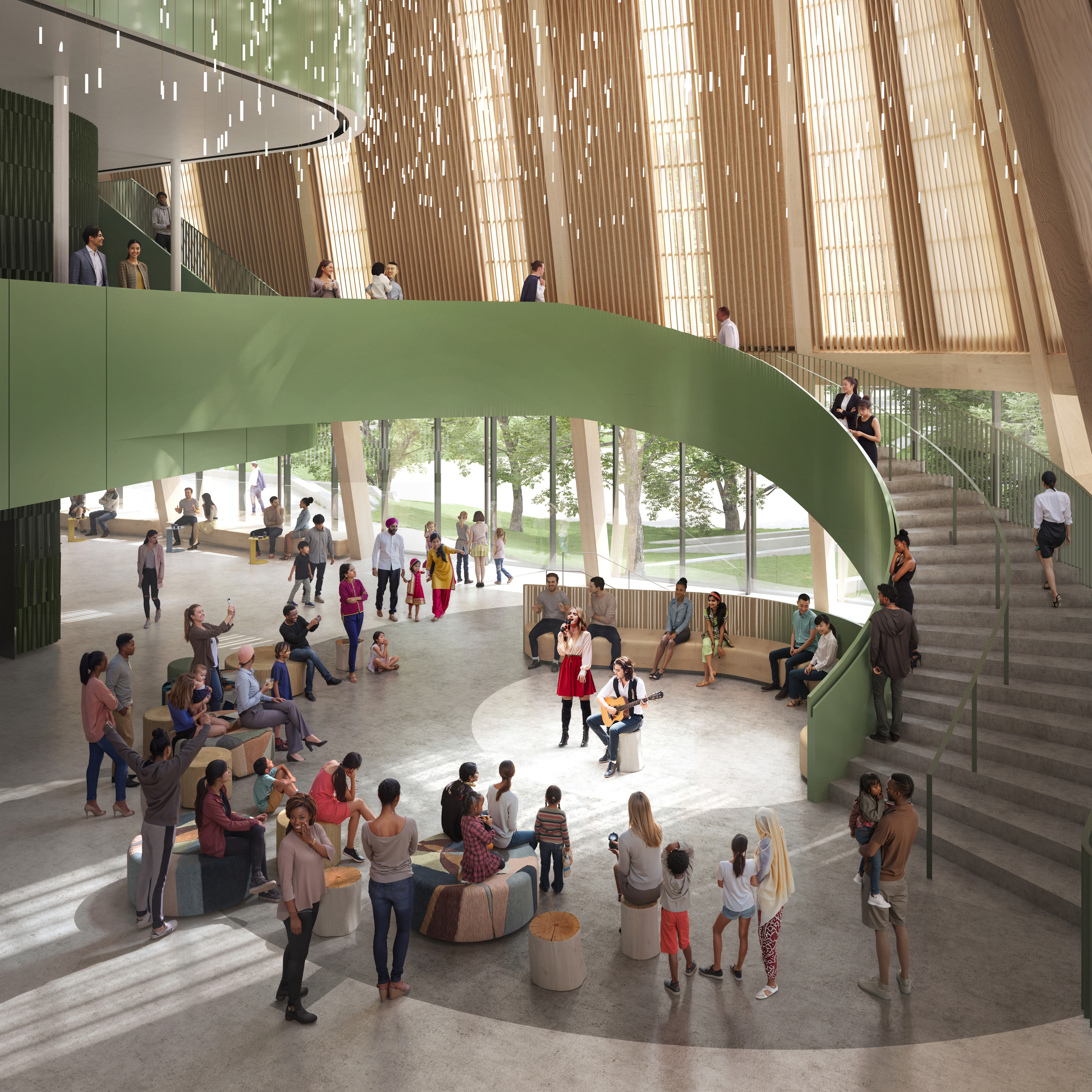 Idea 4287389: Arts Commons Transformation by KPMB Architects in Calgary ...