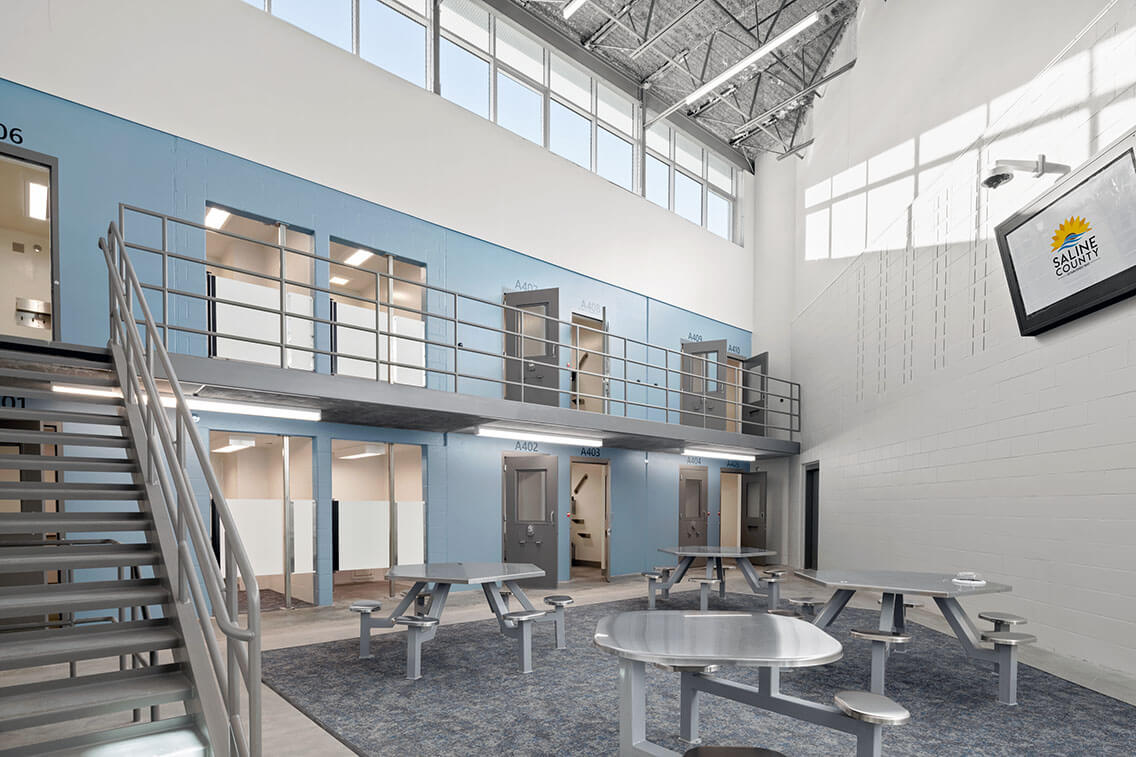 Saline County Jail & Sheriff’s Operation Center by Treanor - Architizer