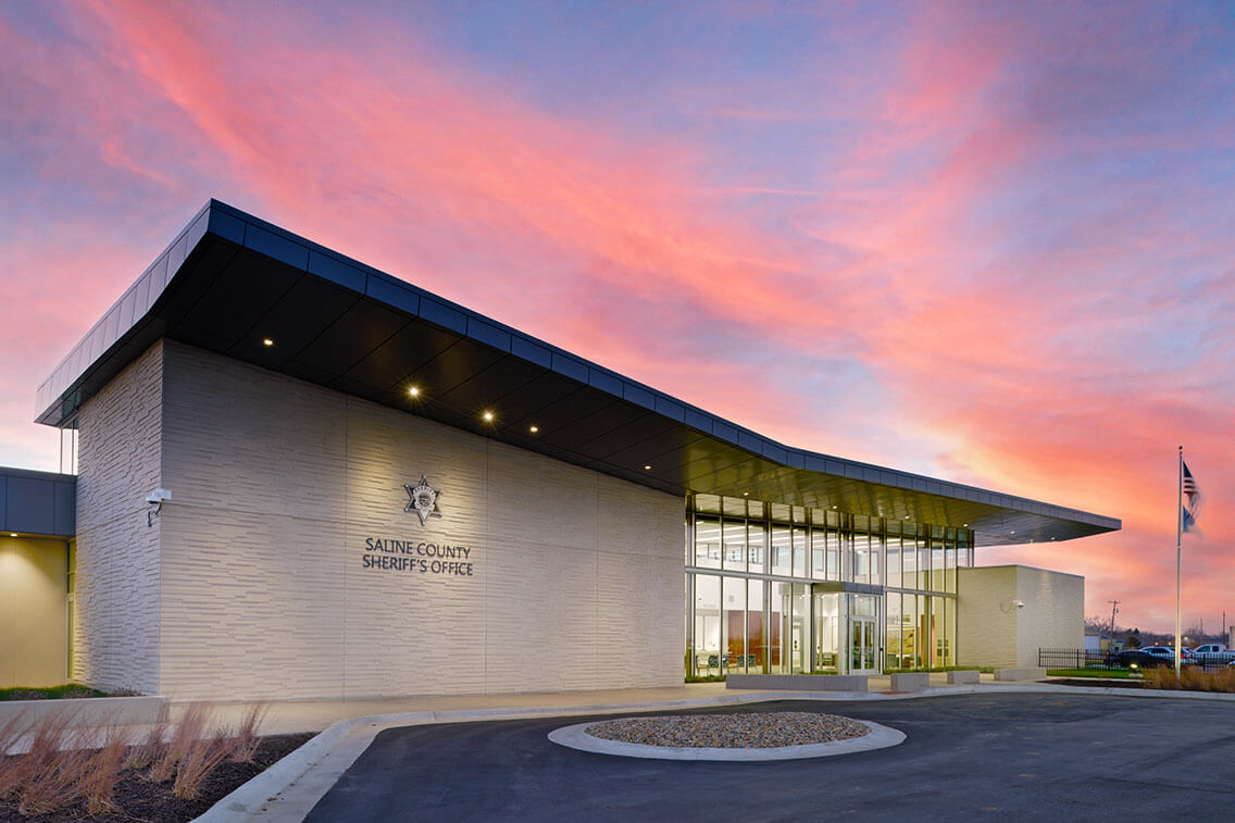 Saline County Jail & Sheriff’s Operation Center by Treanor - Architizer