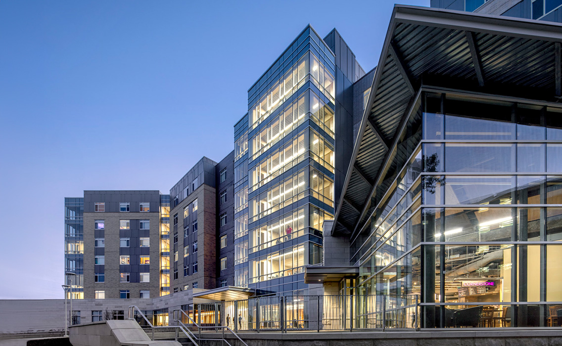 Wefald Hall and Kramer Dining by Treanor - Architizer