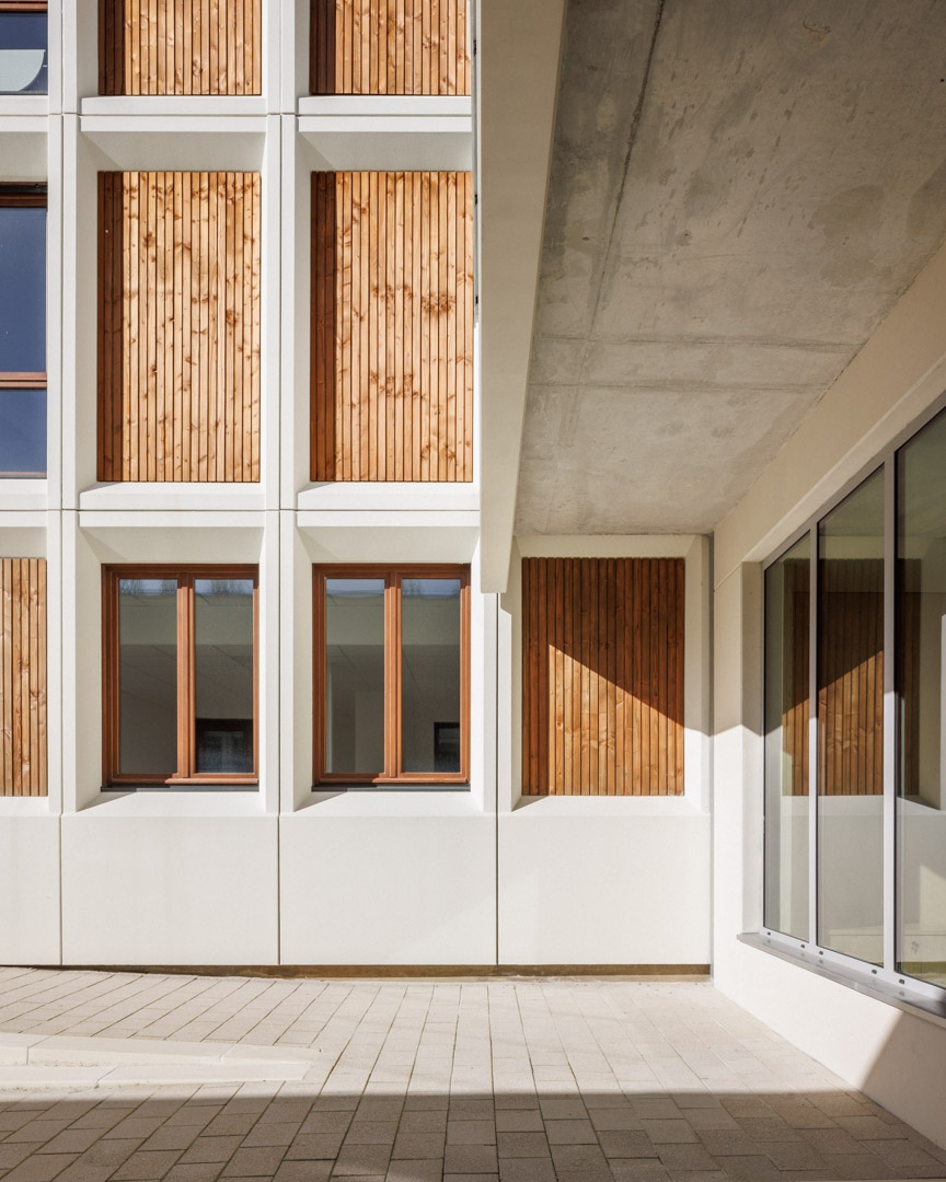 Training center, residence and workshops for apprentices by Atelier ...