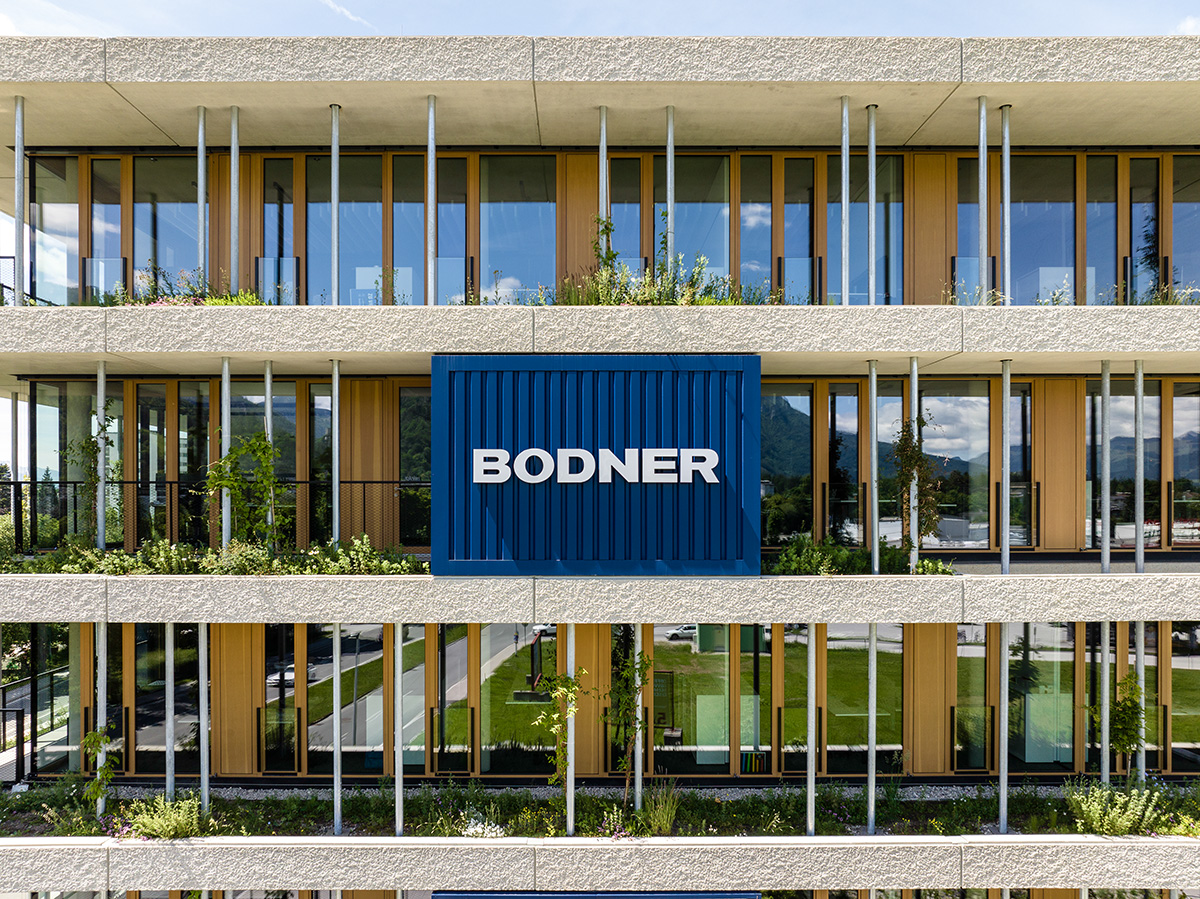 New headquarters for the BODNER-Group by Zechner & Zechner - Architizer