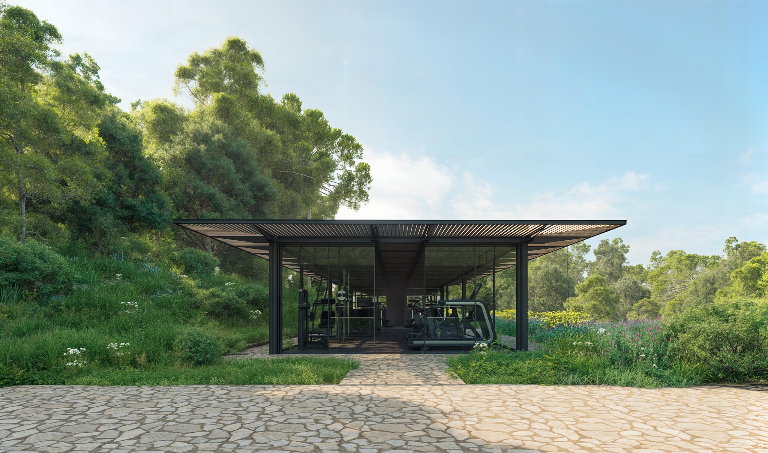 Gimnasio Agapandos by Garcia de Alba + Ponce Arquitectos (GA_P Studio ...