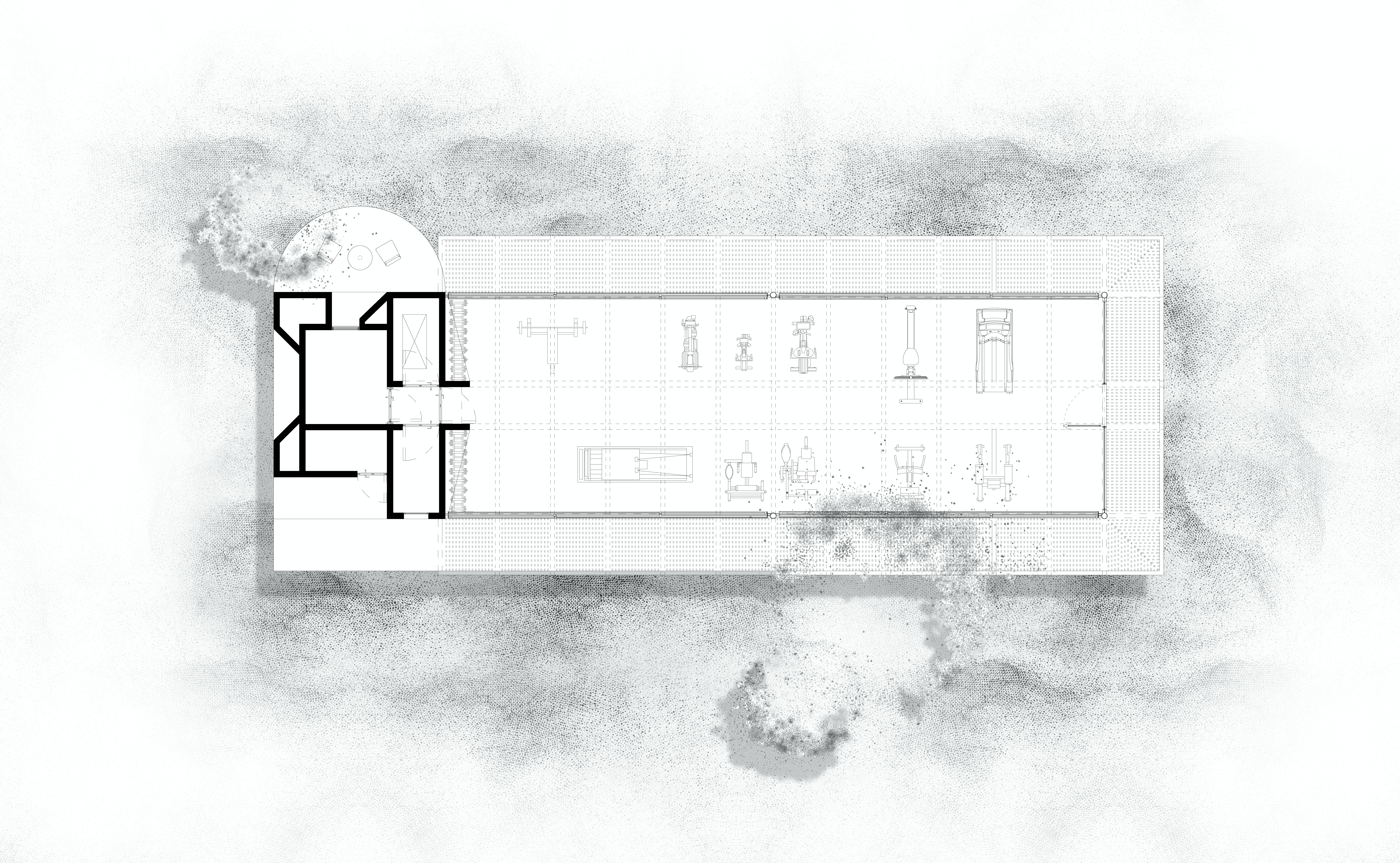 Gimnasio Agapandos by Garcia de Alba + Ponce Arquitectos (GA_P Studio ...