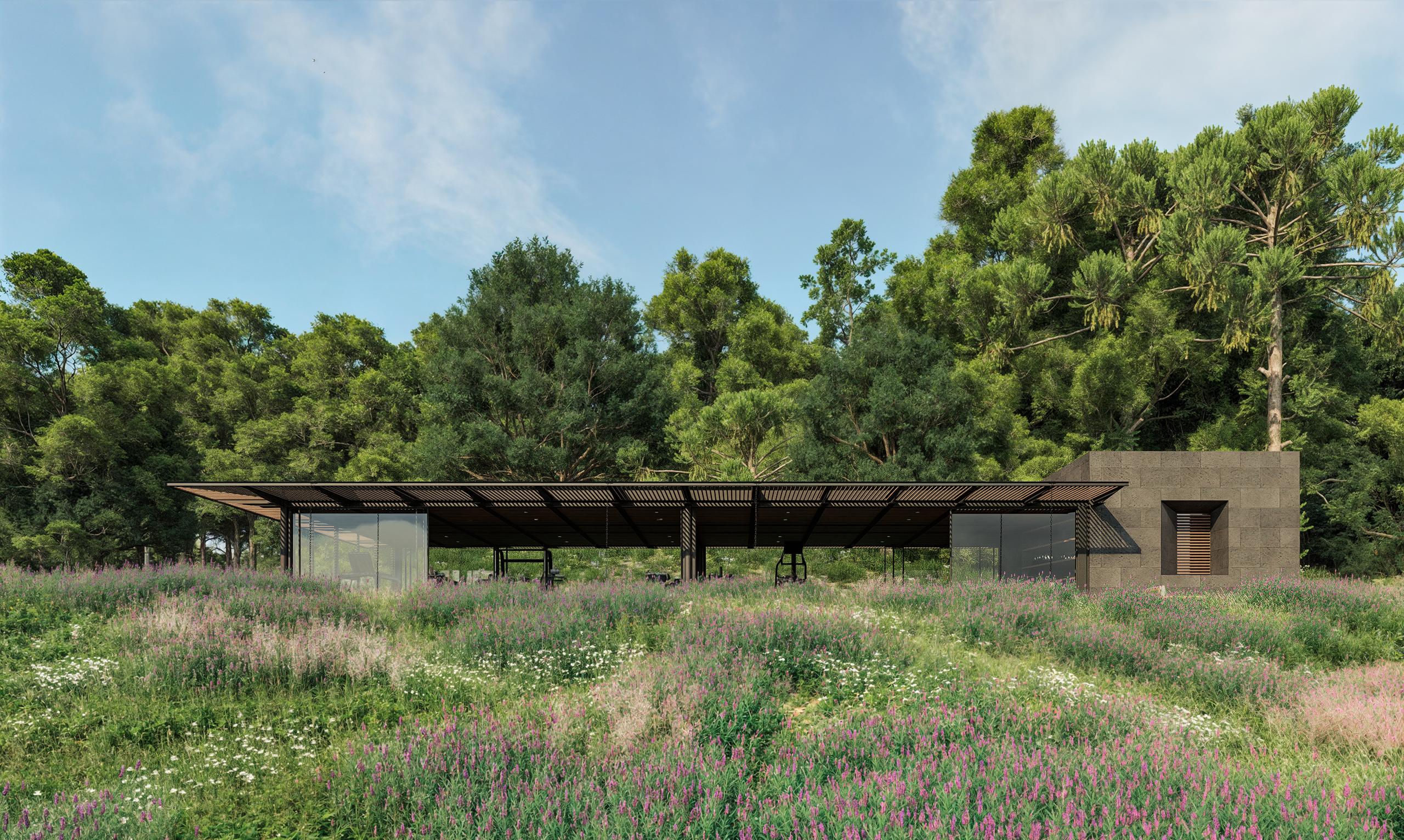 Gimnasio Agapandos by Garcia de Alba + Ponce Arquitectos (GA_P Studio ...