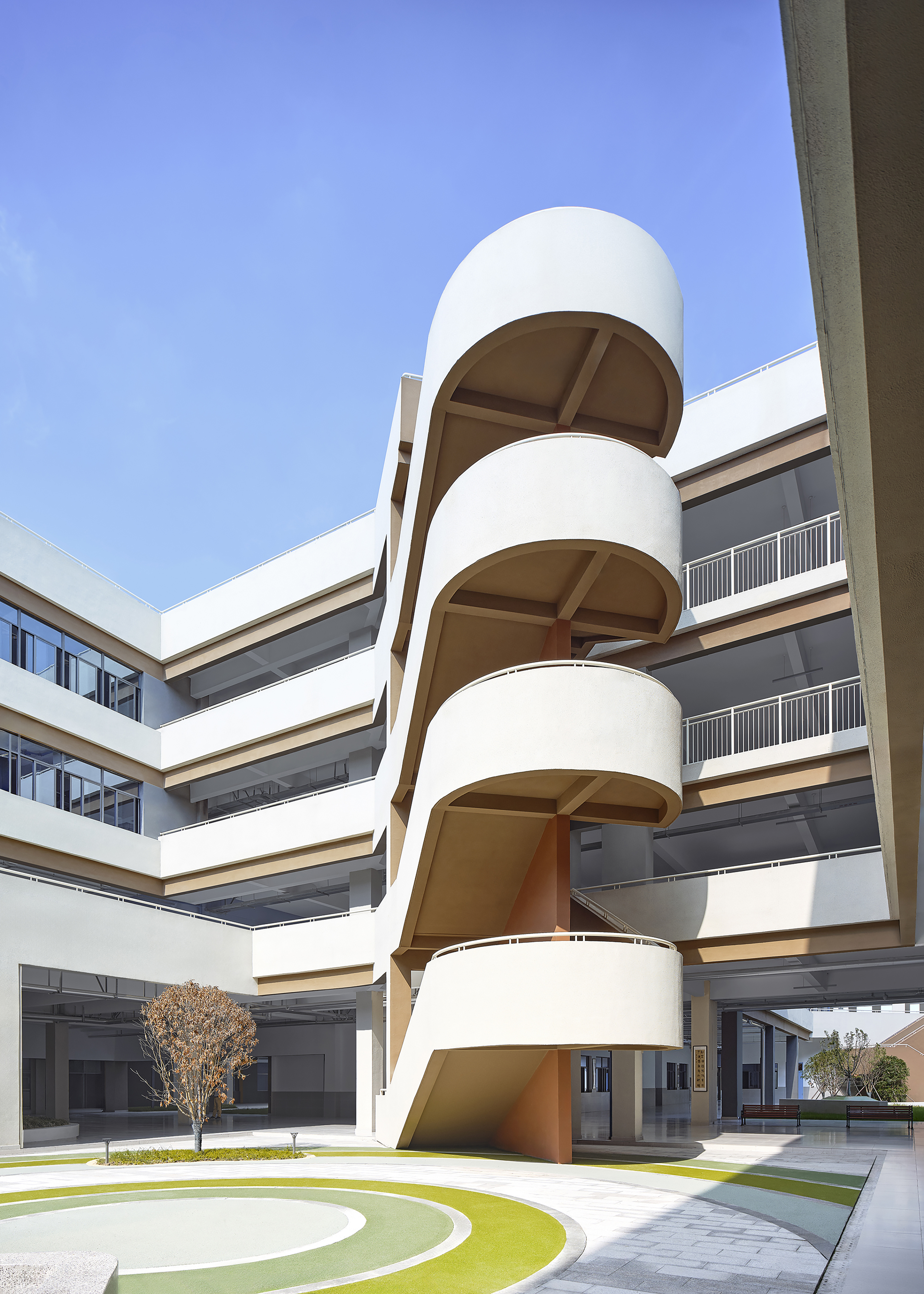 Baoying New Town Experimental School by Shanghai Dushe Architectural ...