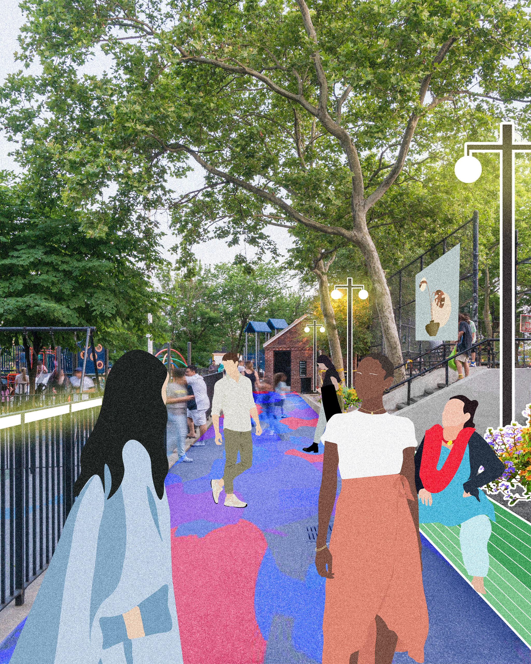 Sunnyside Public Realm Vision Plan by di Domenico + Partners, LLP ...