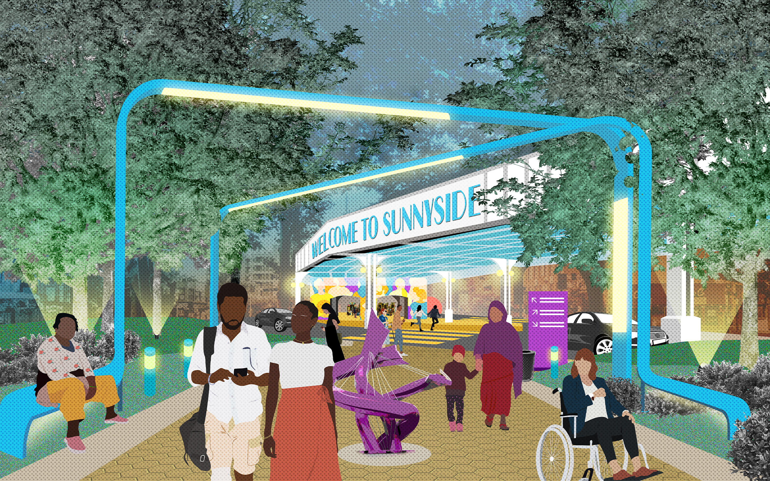Sunnyside Public Realm Vision Plan by di Domenico + Partners, LLP ...