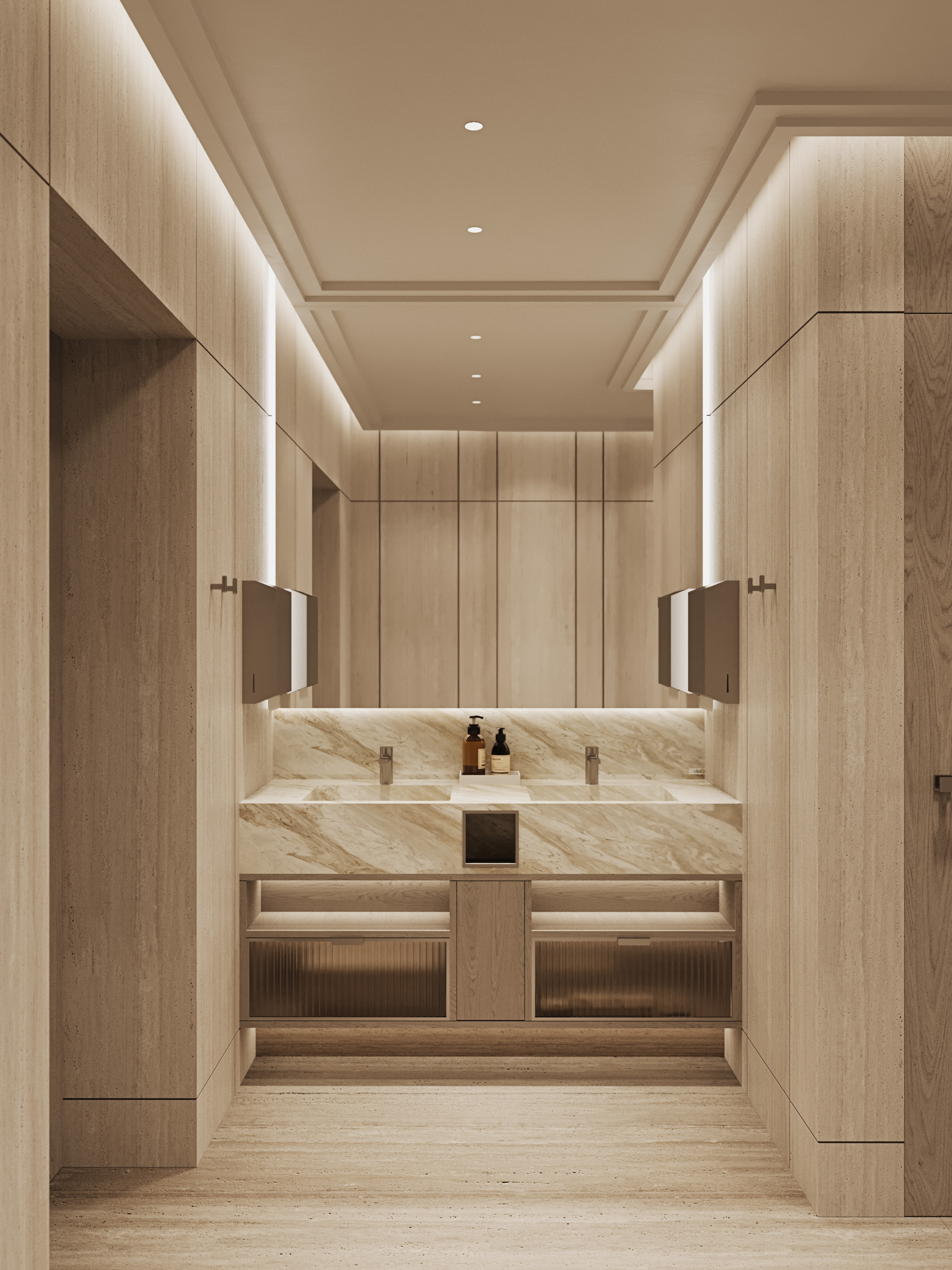 Restroom at Koltsovo airport by Asadov Architectural Studio - Architizer