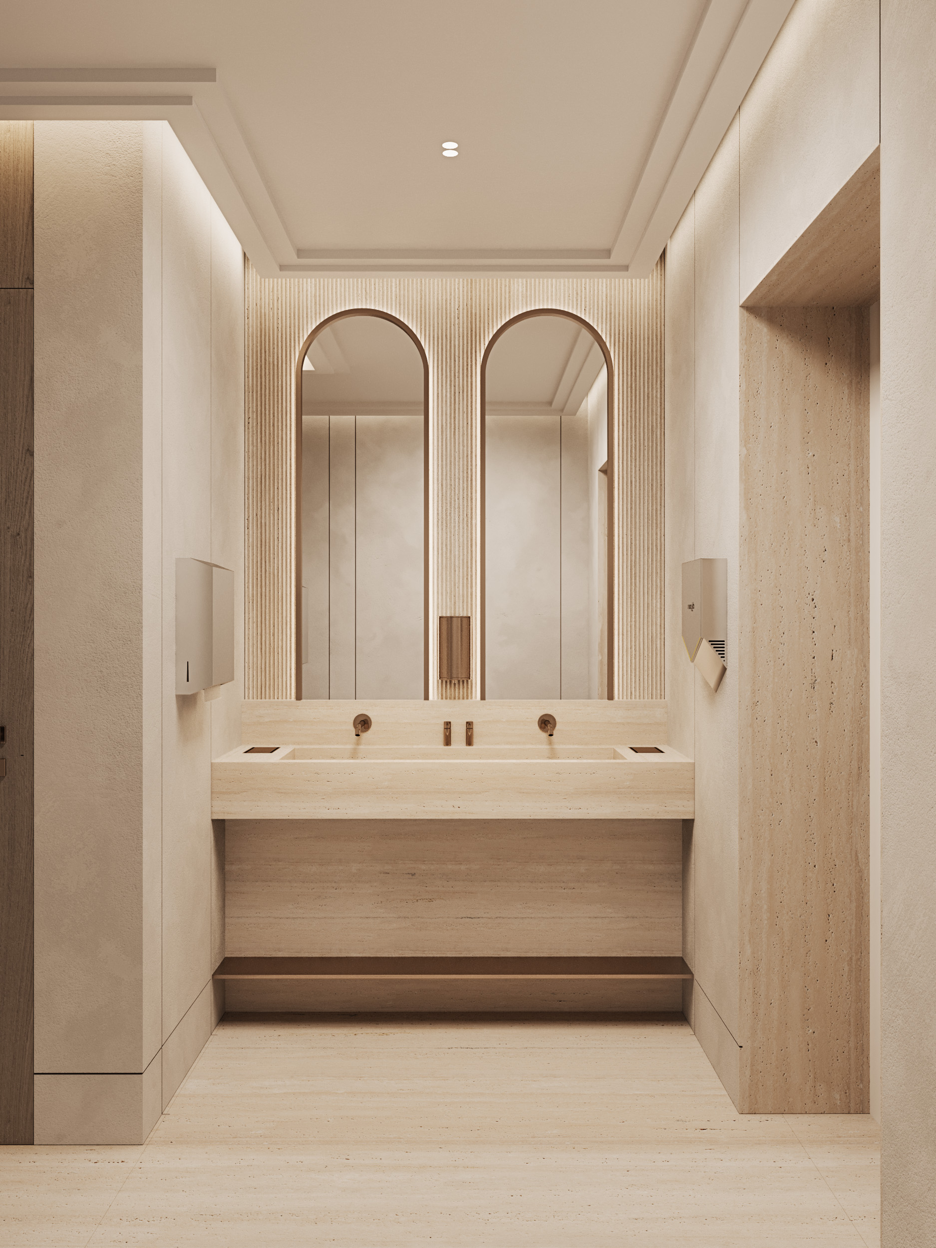 Restroom at Koltsovo airport by Asadov Architectural Studio - Architizer