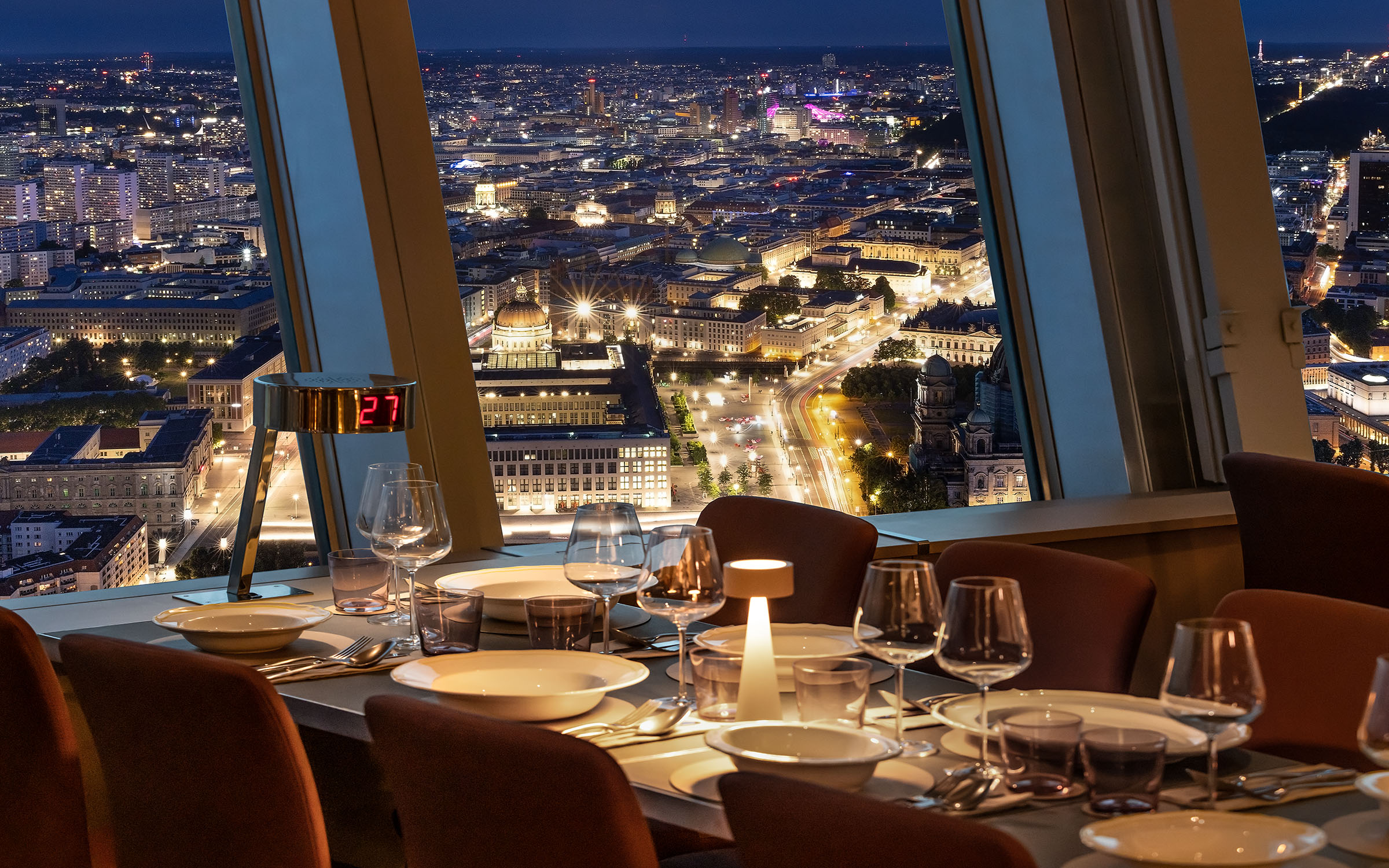 The Sphere Tim Raue Restaurant in Berlin's TV Tower by DITTEL ...
