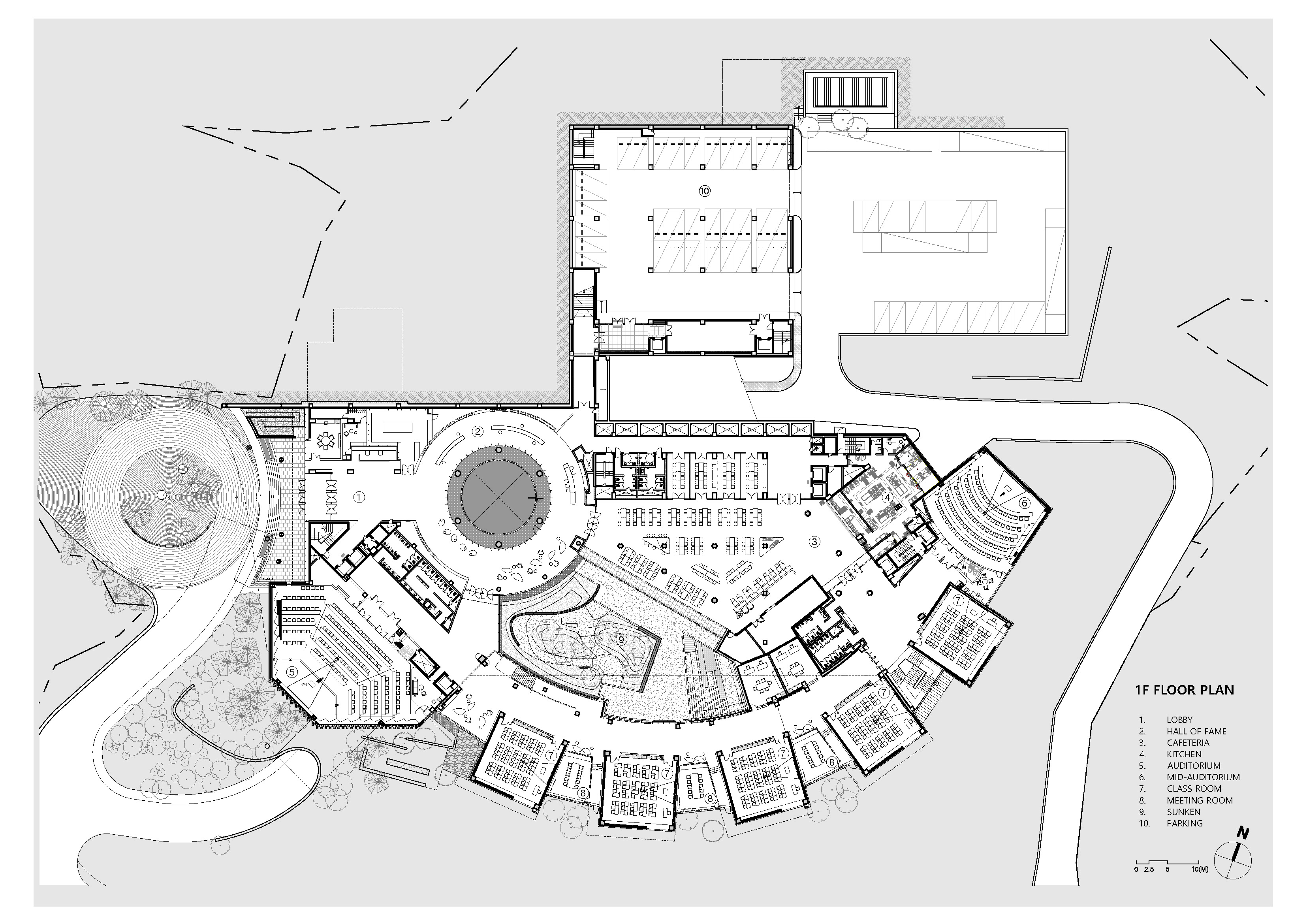 Hanwha General Insurance Training Center by AI Architects - Architizer
