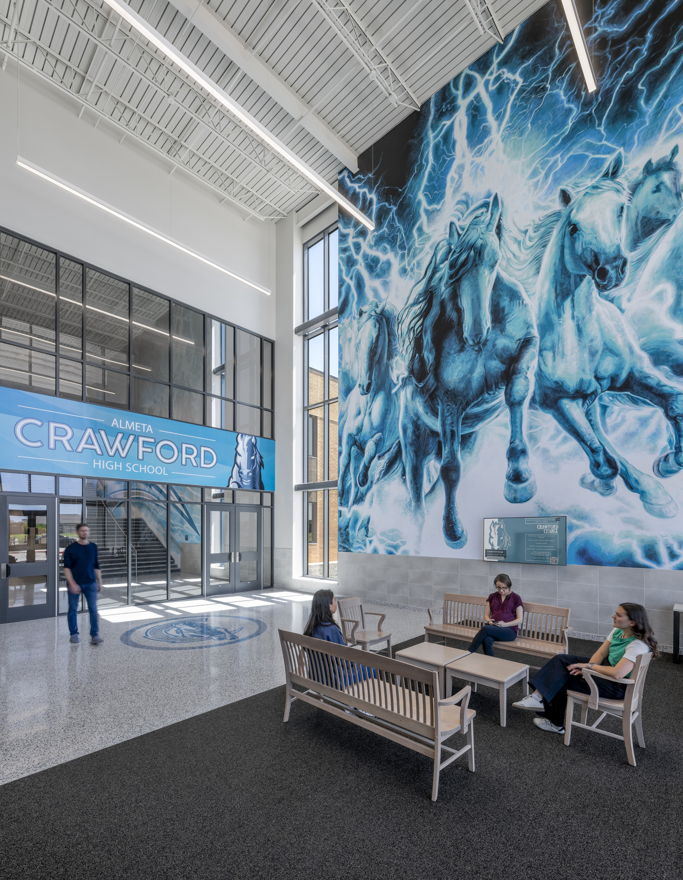 Almeta Crawford High School by DLR Group - Architizer